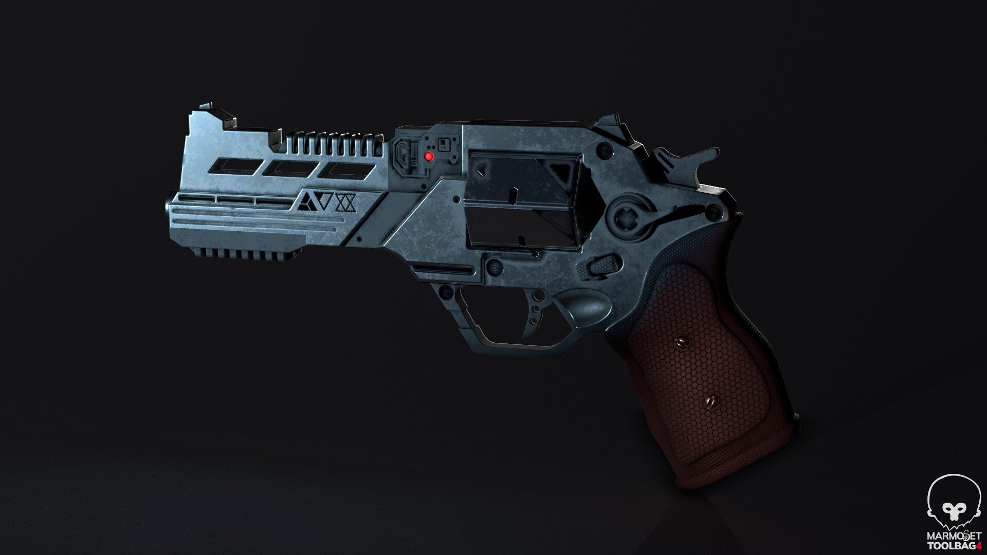 ArtStation - Cyberpunk Revolver