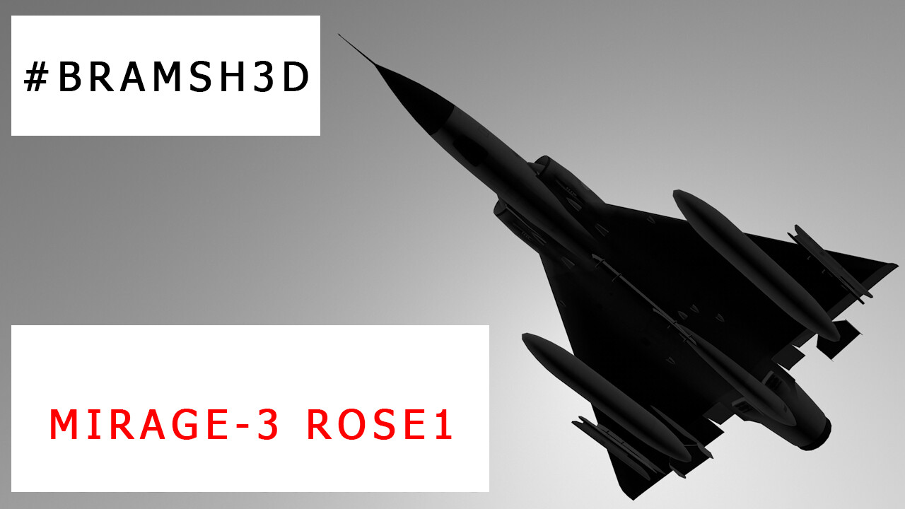 ArtStation - PAF Dassault Mirage III Flying Click