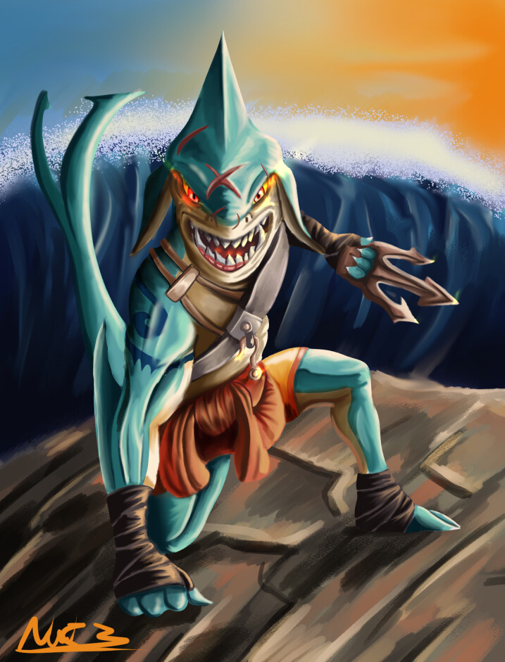 ArtStation - mako brawlhalla