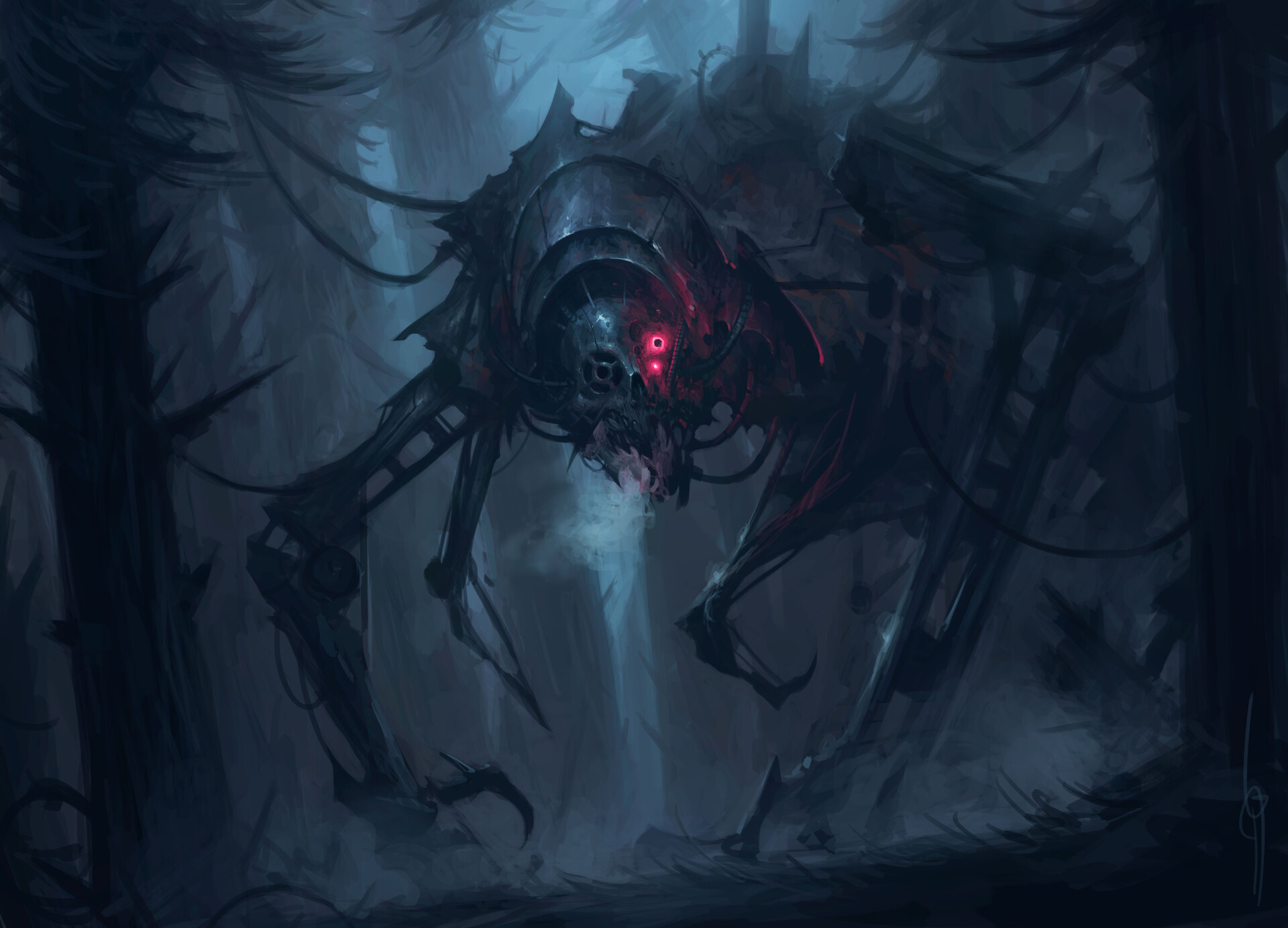 ArtStation - Mechanical horror