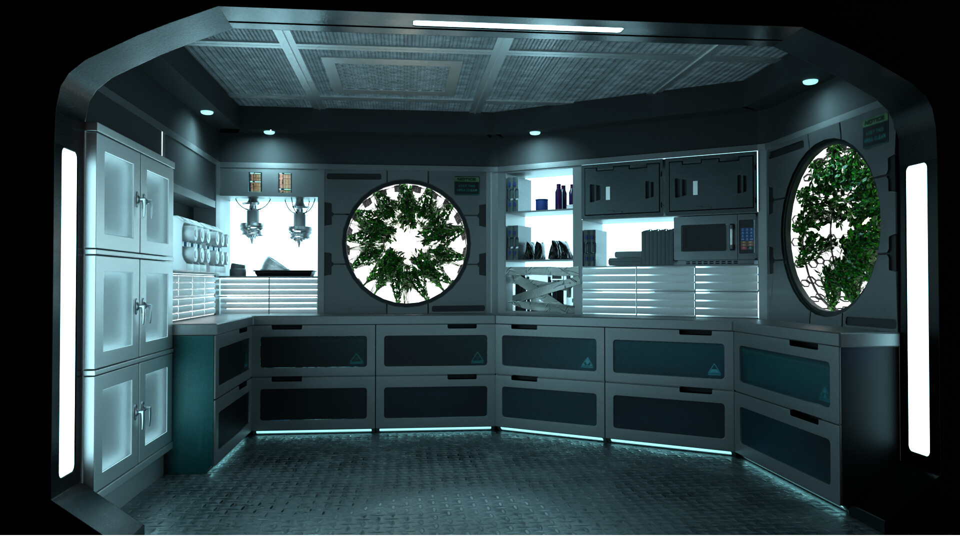 ArtStation - Rocinante Galley