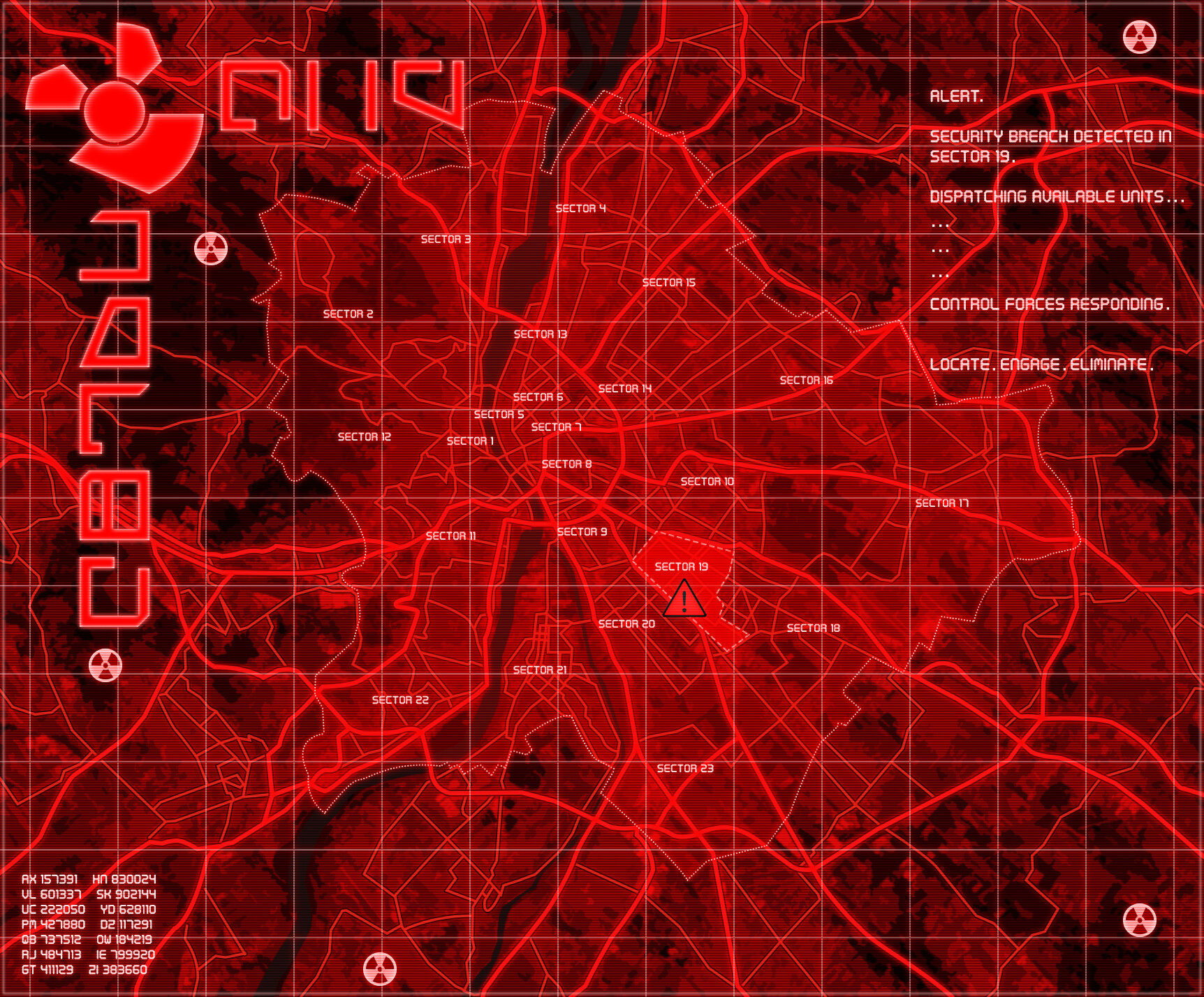 ArtStation - Alien Computer Map