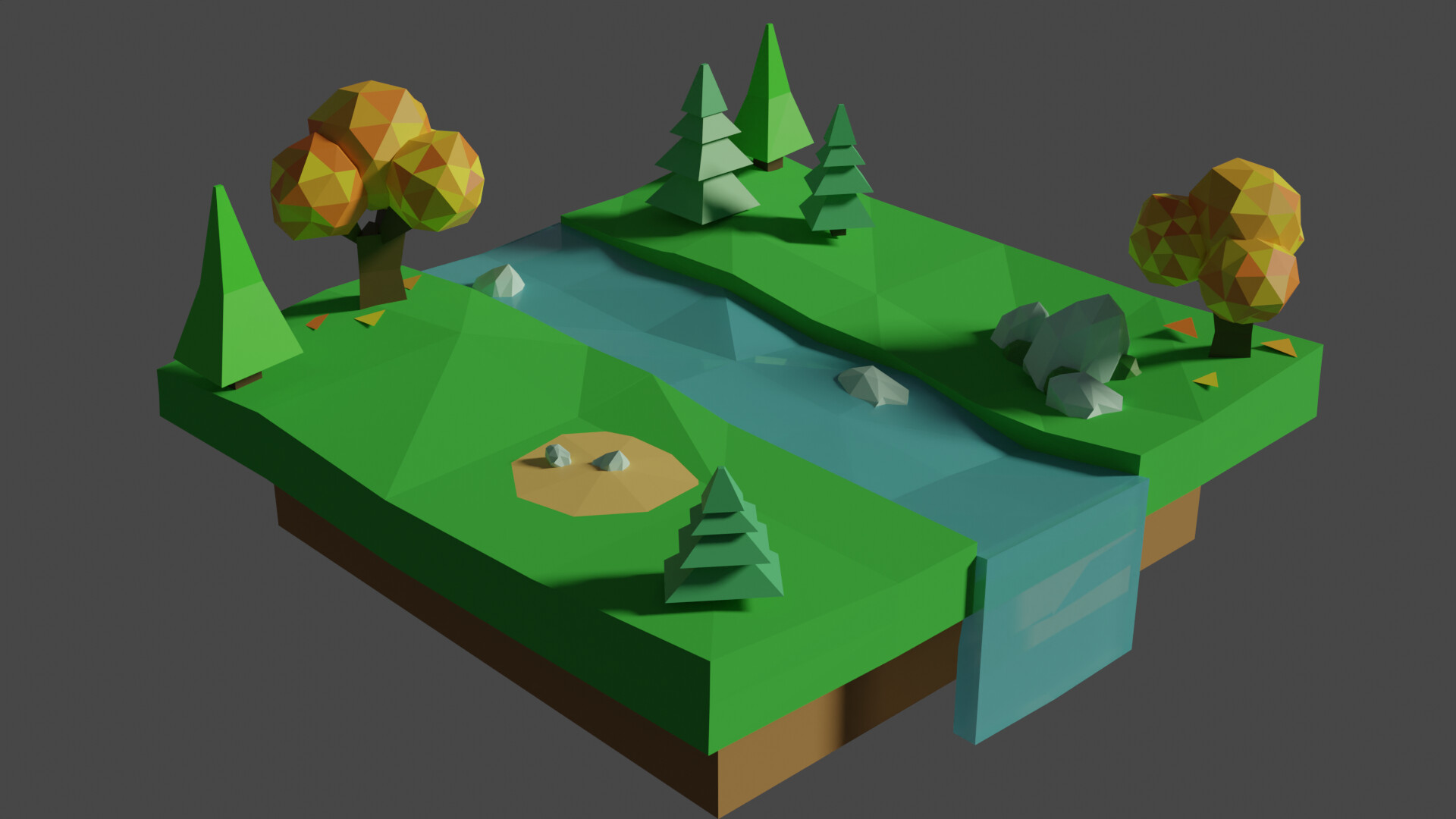 ArtStation - Mini 3D Forest
