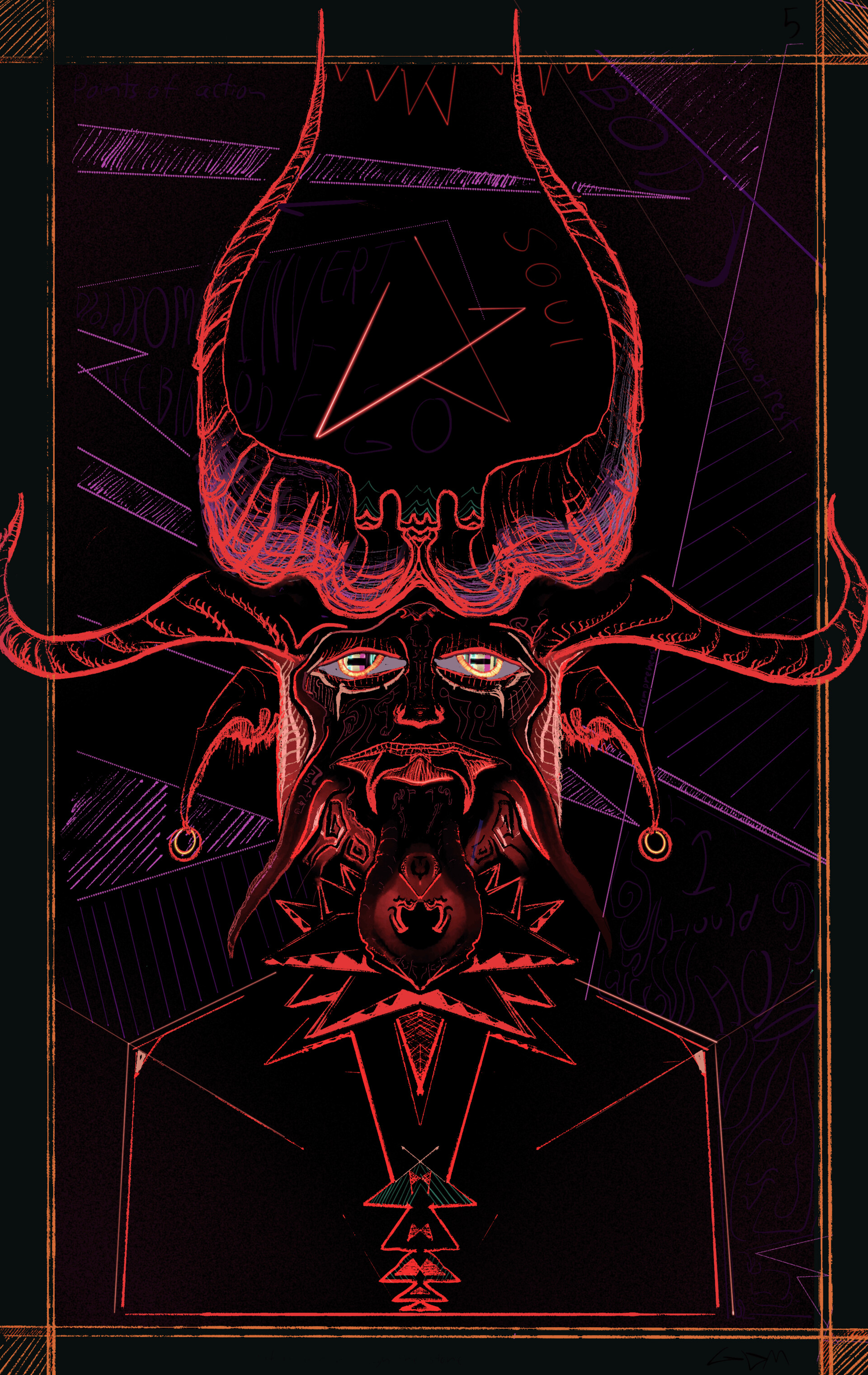 ArtStation - Three of the Demon Party