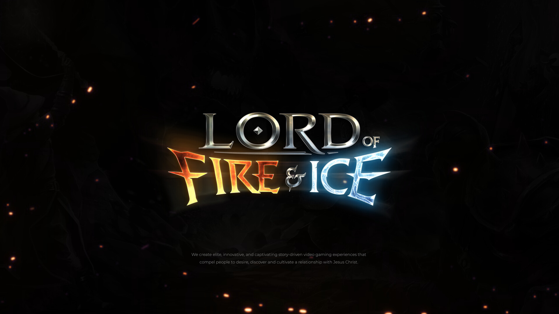 ArtStation - Lord of Fire & Ice Video Game Logo