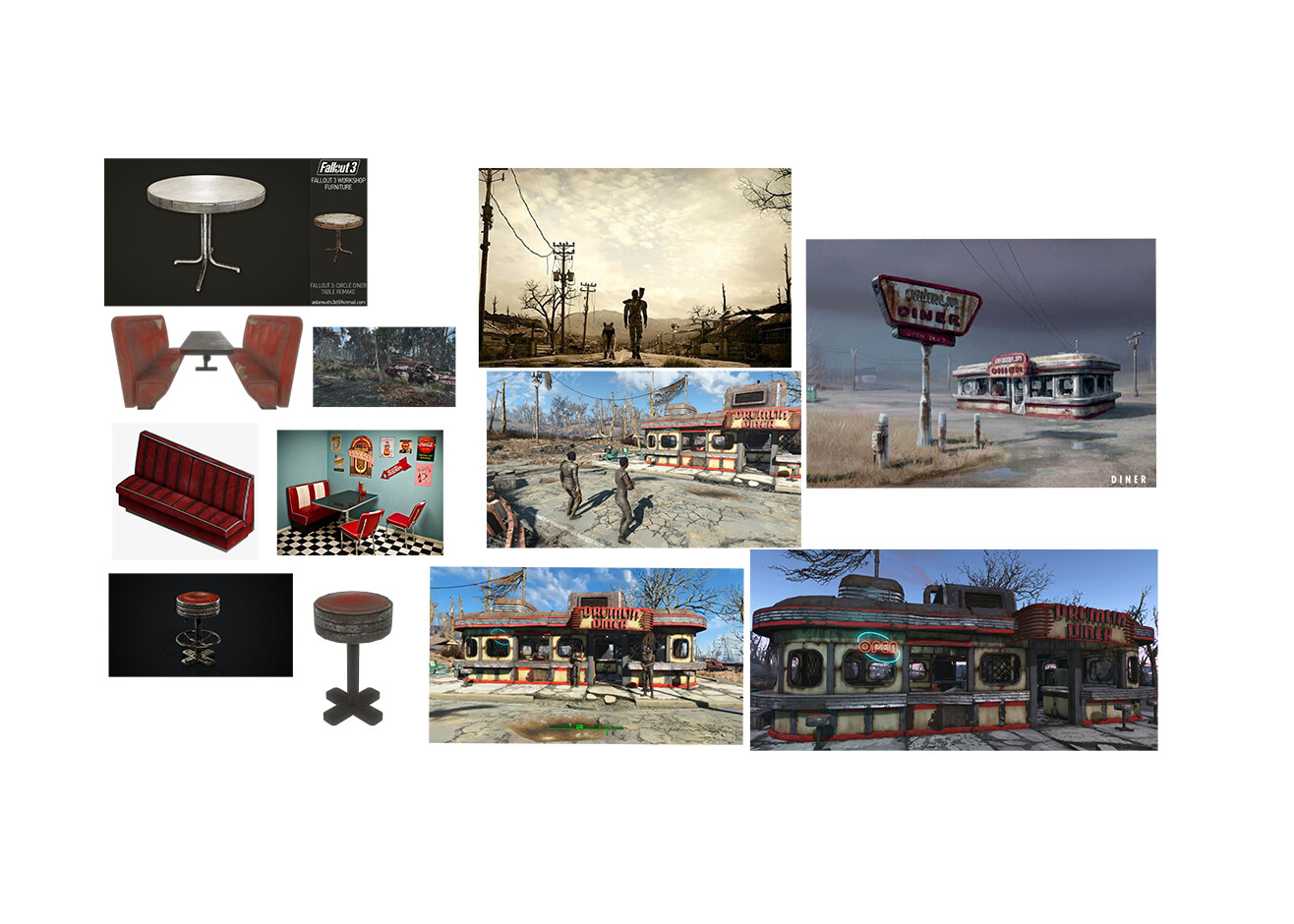 Shyanne Russell - Fallout 4 Drumlin Diner- Fan Art