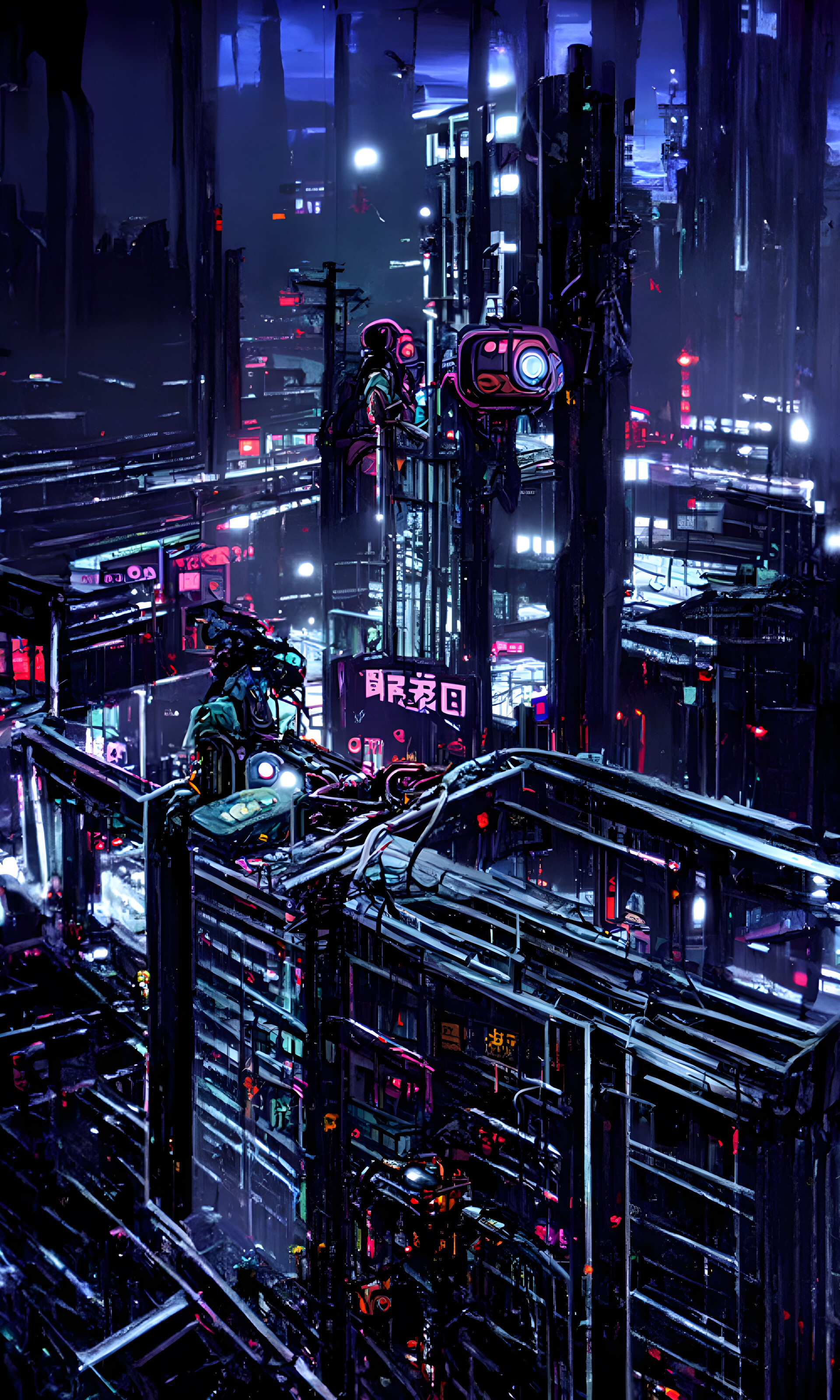 ArtStation - CYBERNETIC CITY 7.0