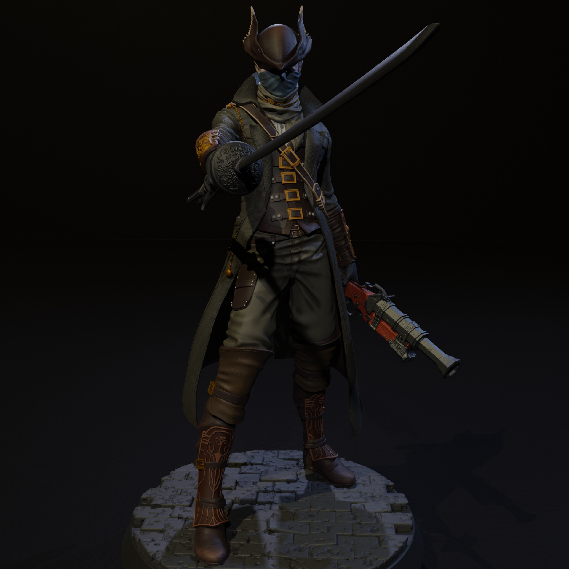 ArtStation - Hunter - BloodBorne