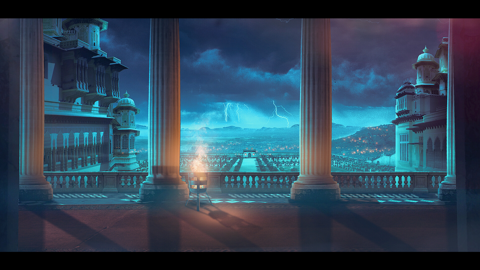 Ayan Samanta - Palace corridor