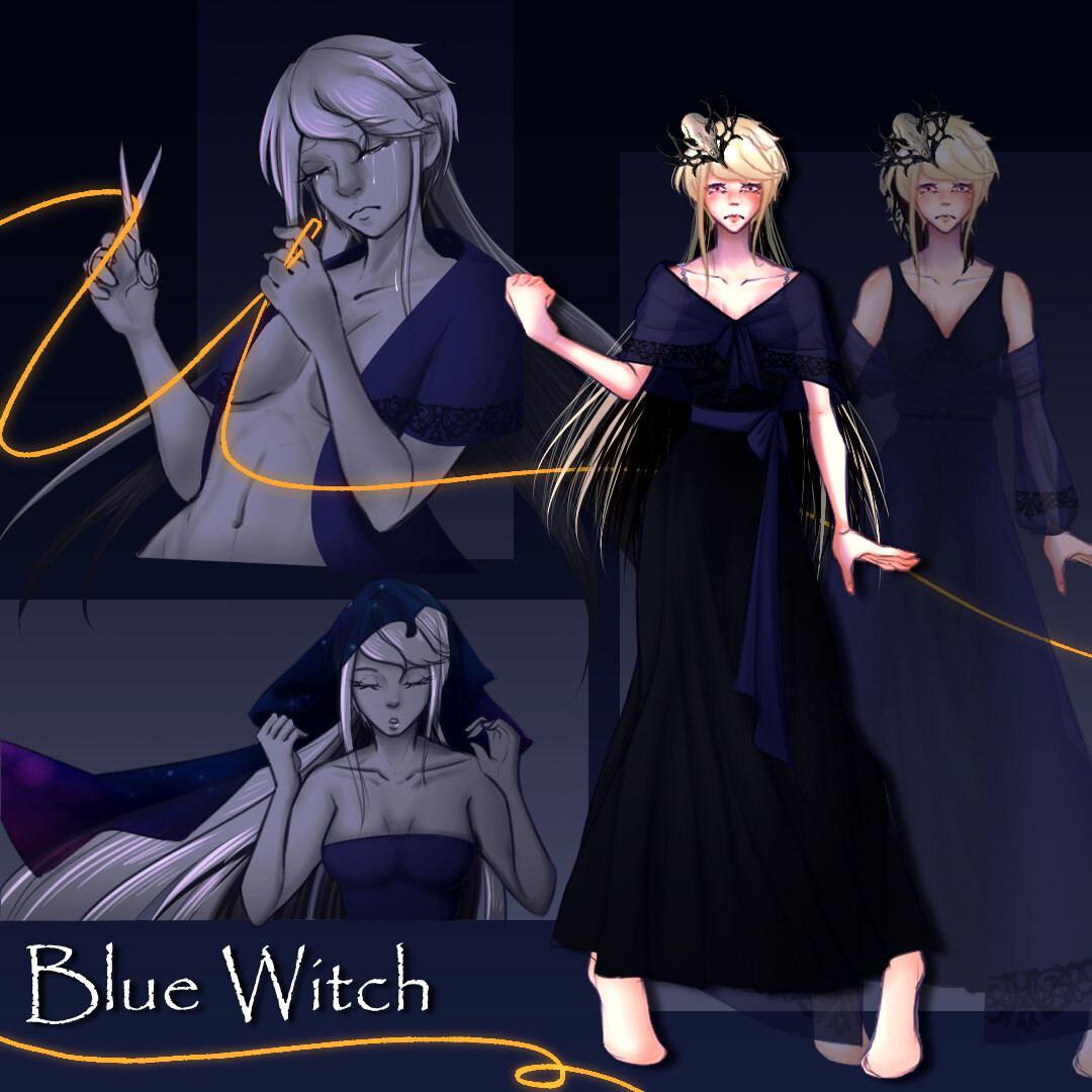 ArtStation - The Blue Witch