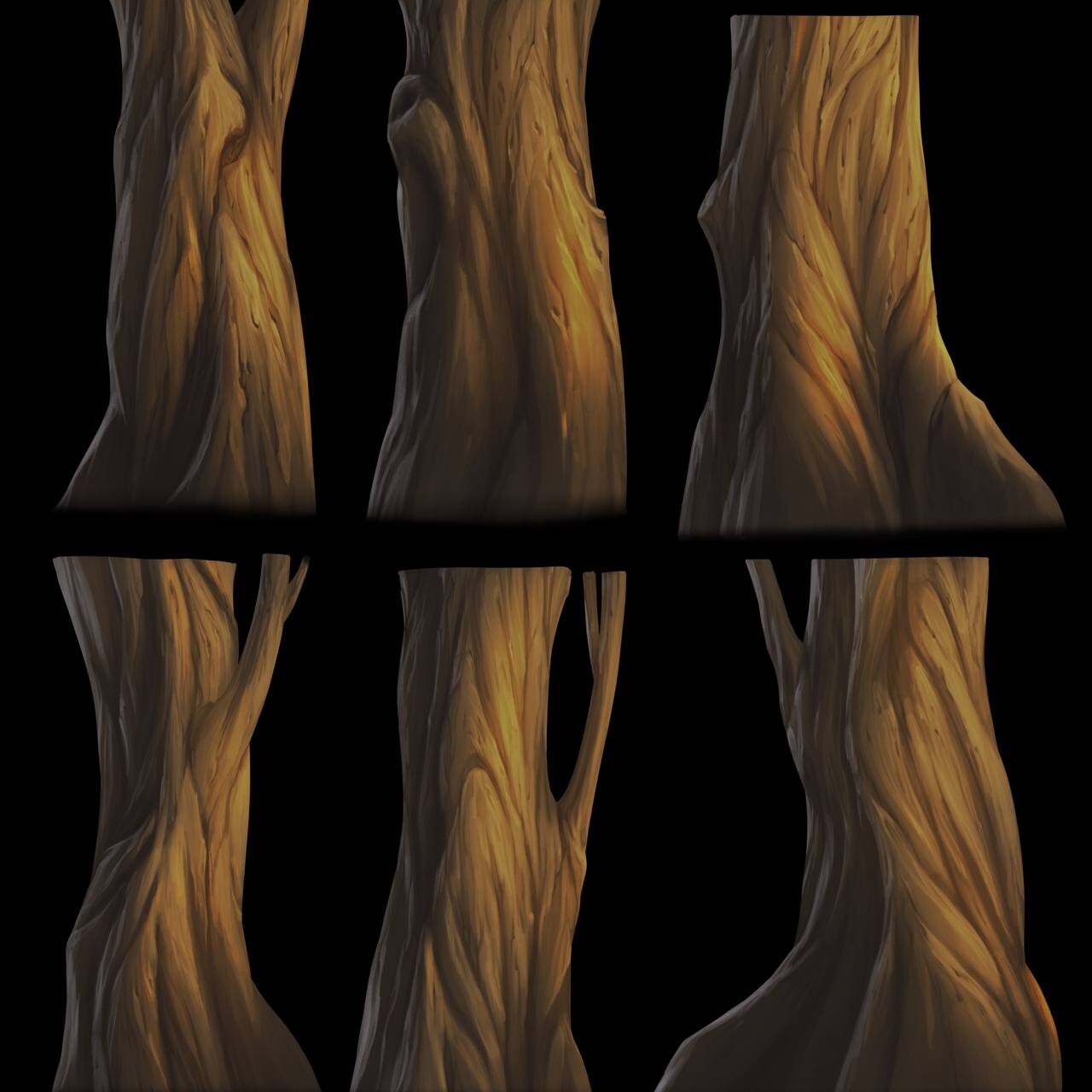 ArtStation - Trees for NaÀra Game