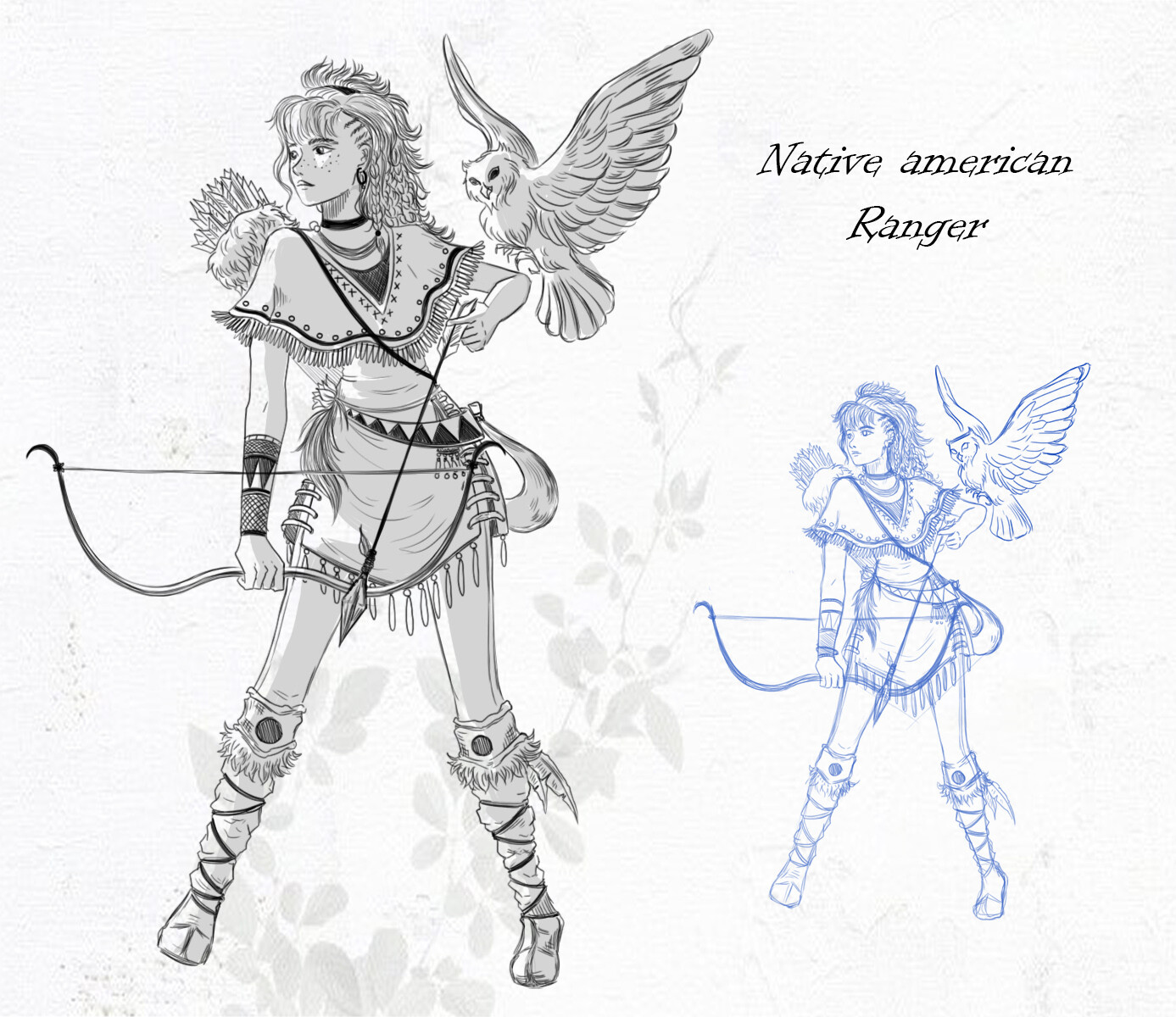 ArtStation - Native American Ranger