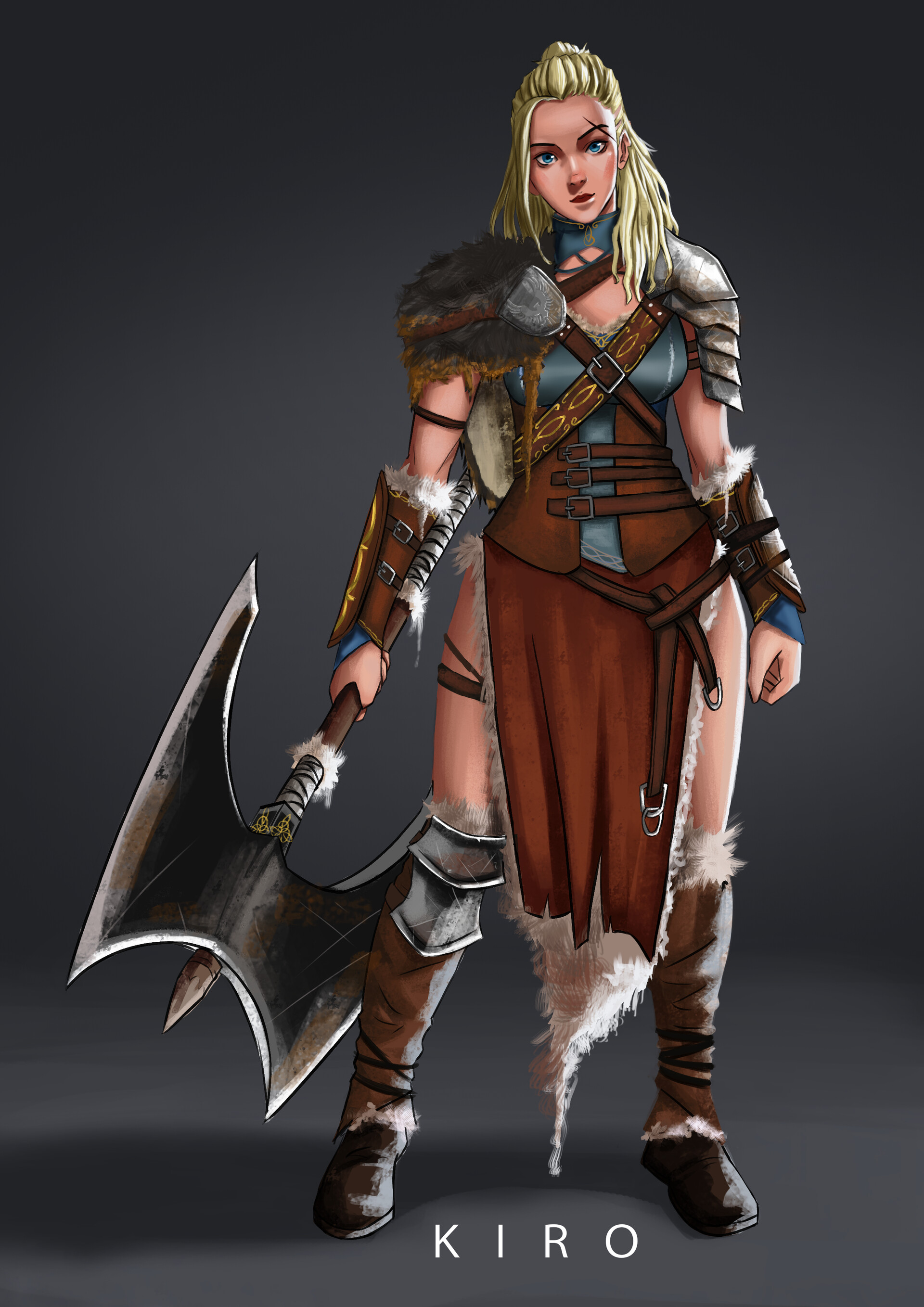 ArtStation - Vikings inspired character design