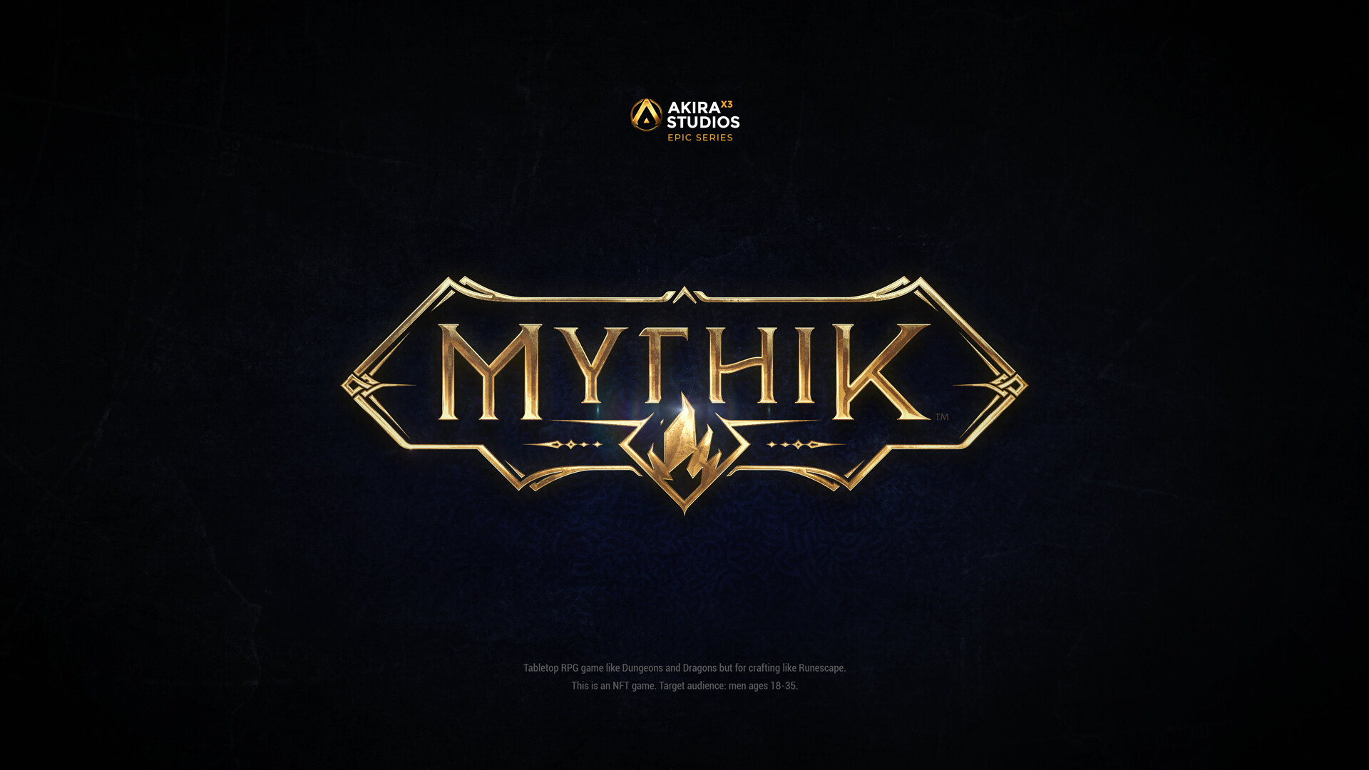 ArtStation - Mythik Game logo