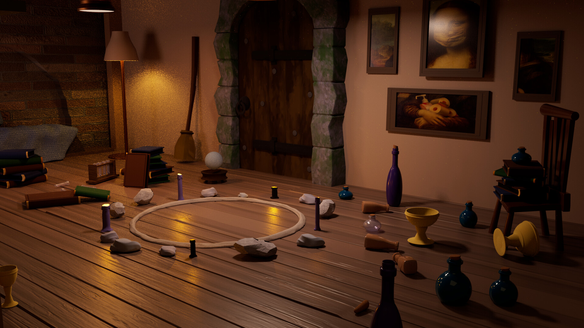 ArtStation - Witch's Hut