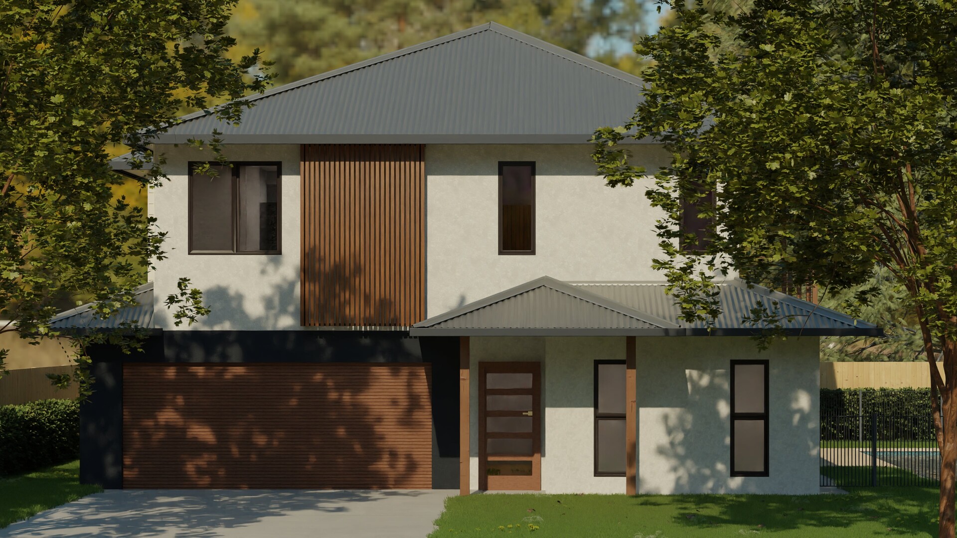 ArtStation - 2nd Story House Arch Viz