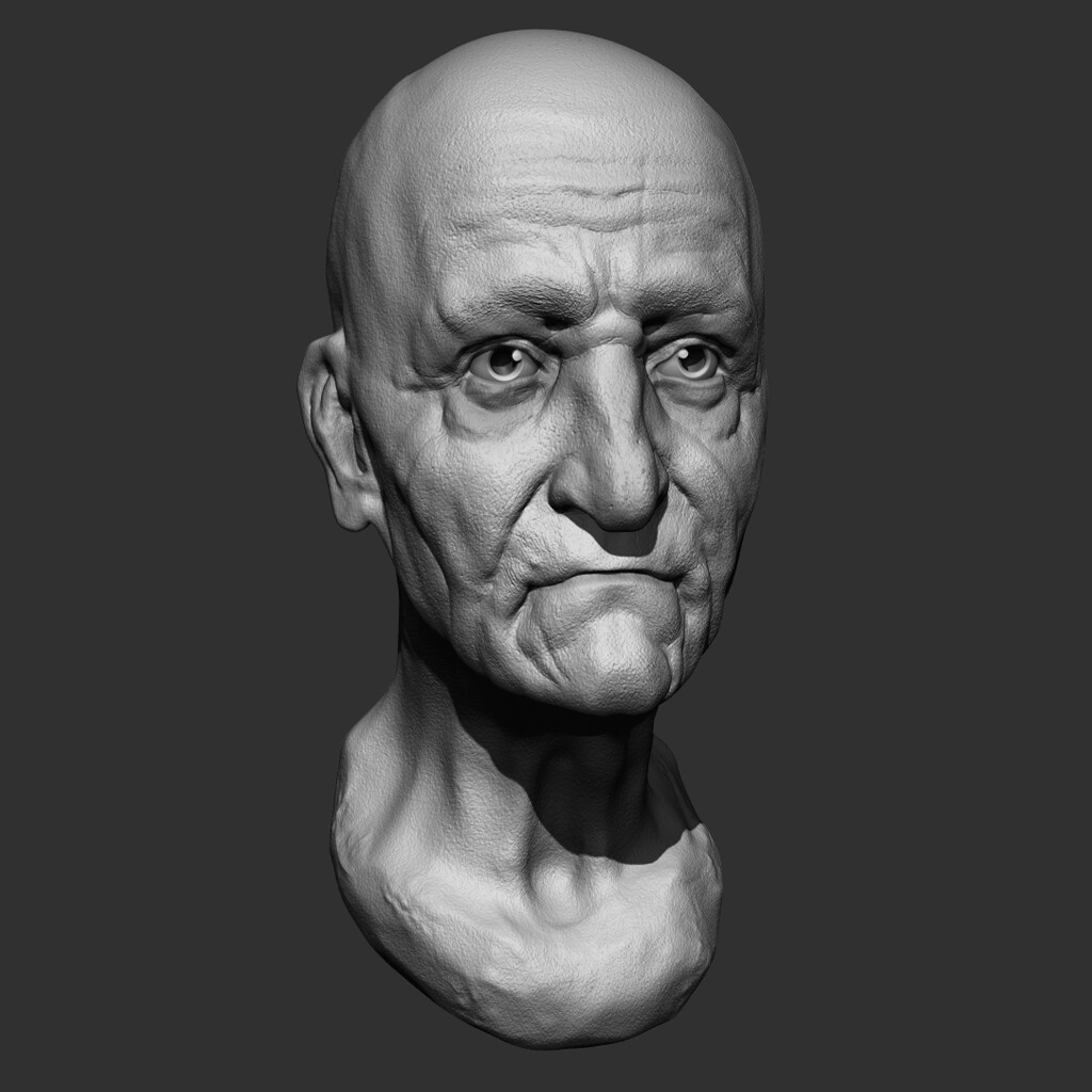 ArtStation - Old Man Sculpt