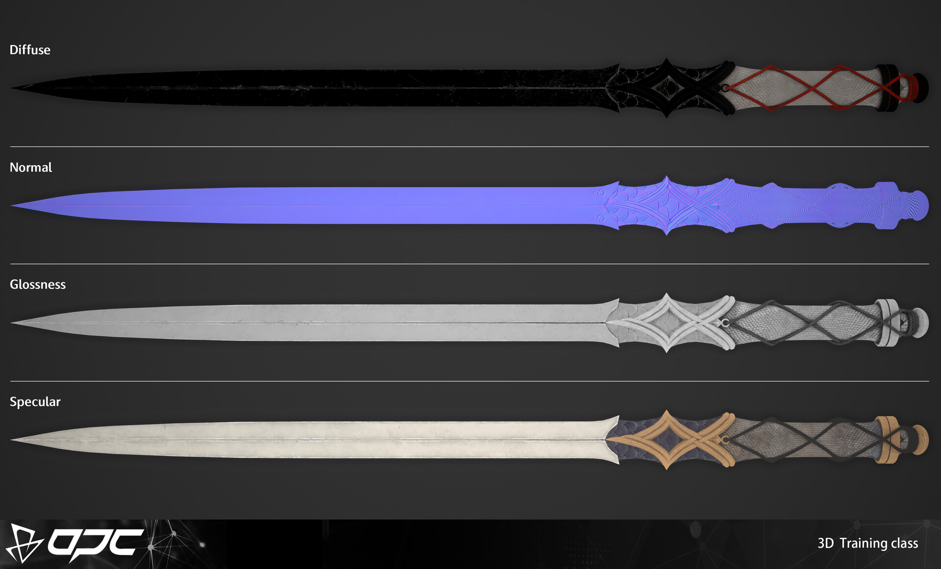 Gaofei_Lin / 林晏瑞 - Sword (OPC 3D Training class)