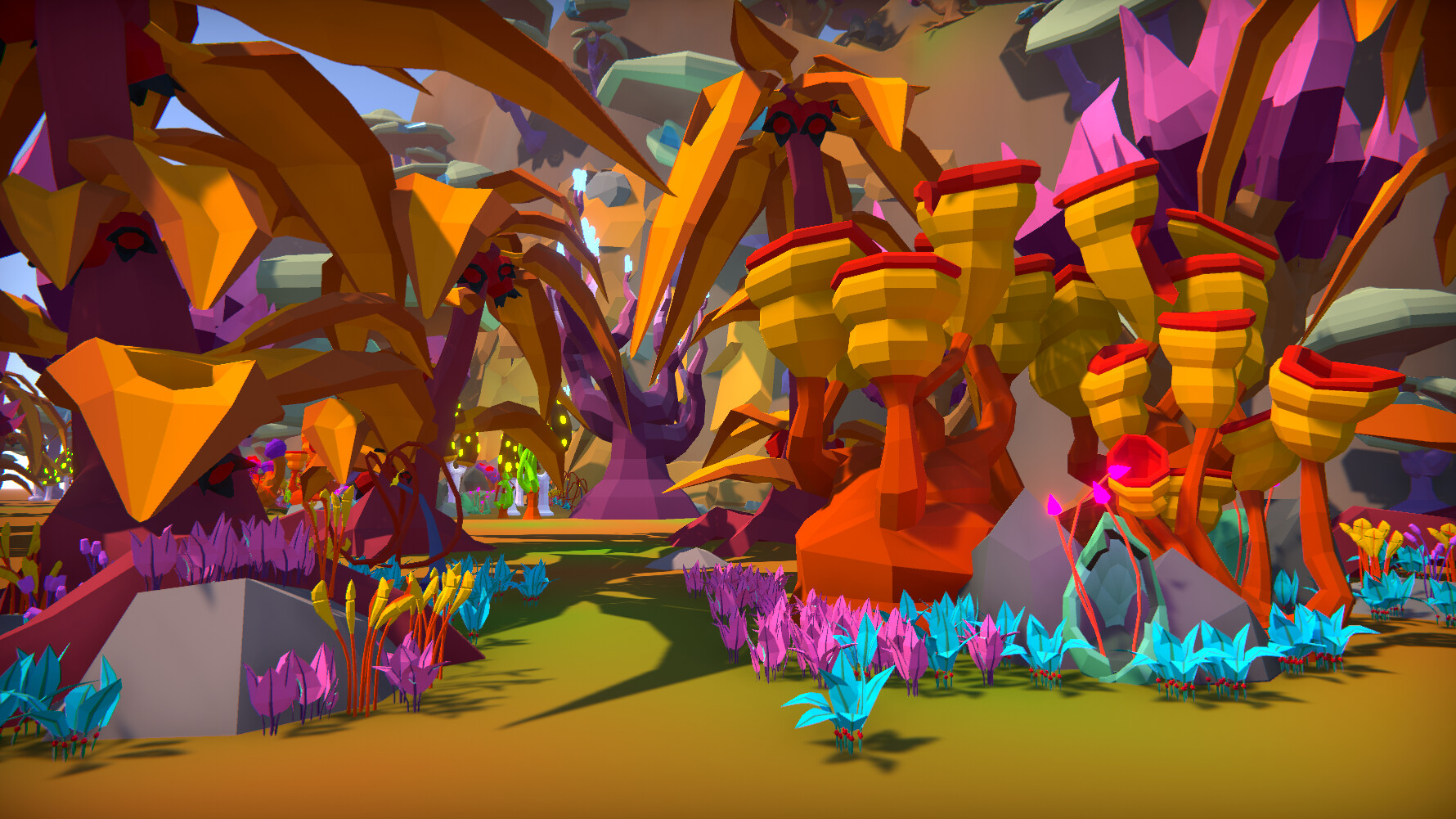 ArtStation - LOW POLY - Alien Environment - 06