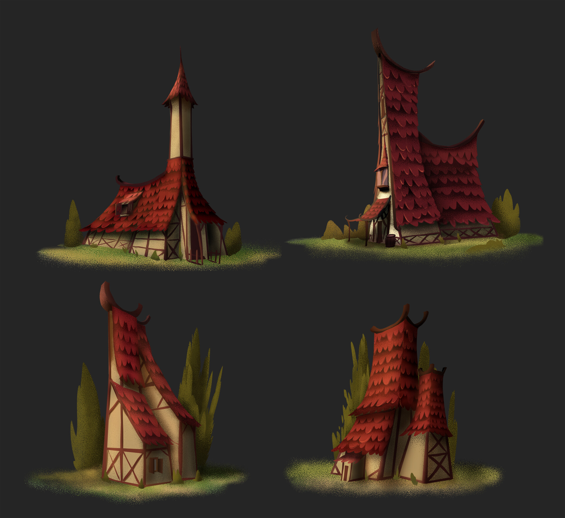 ArtStation - Houses Props