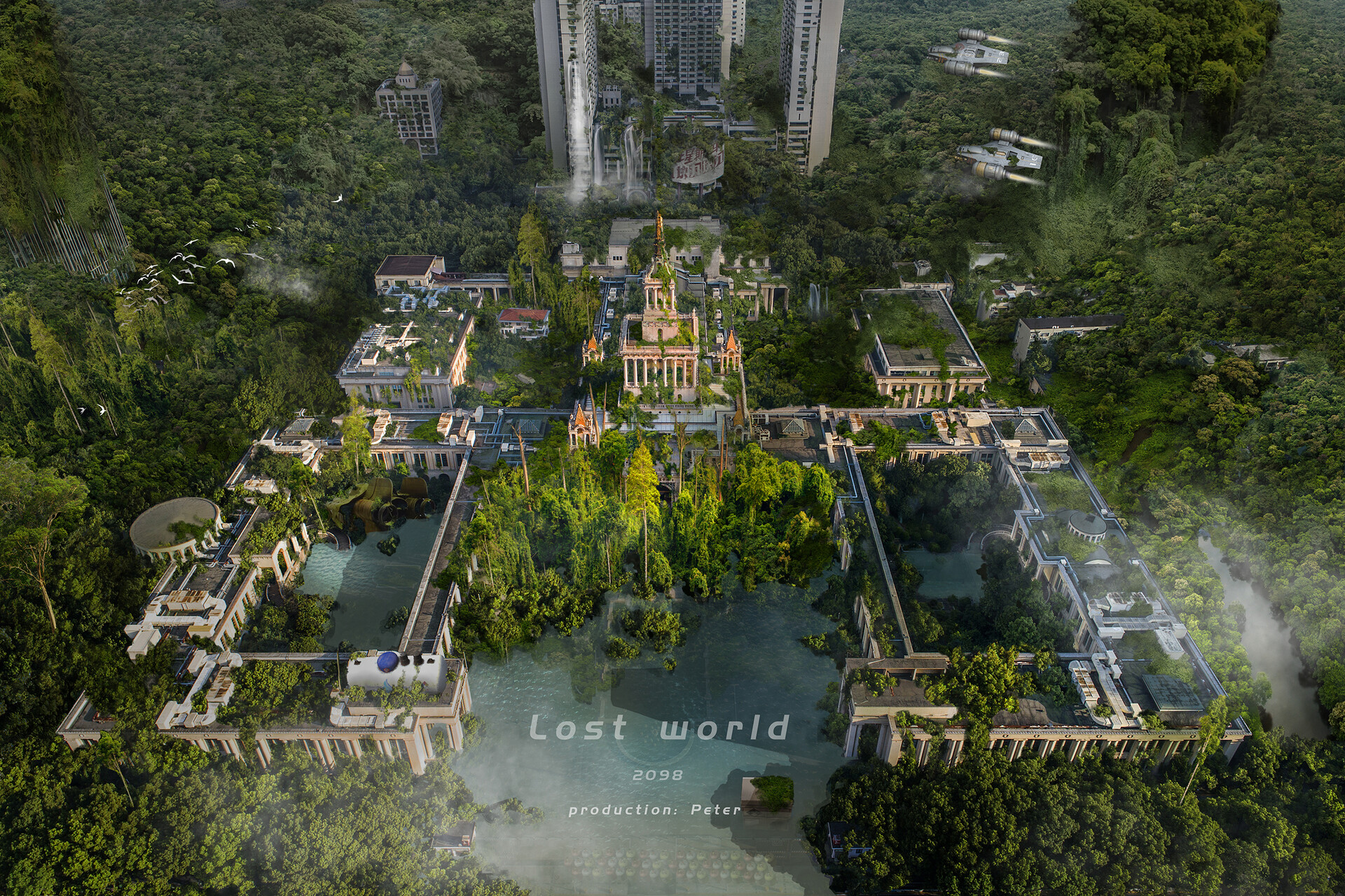 ArtStation - lost world shanghai