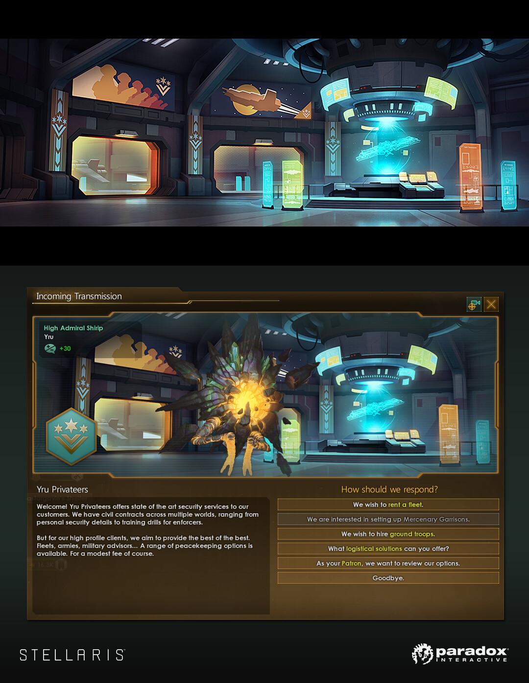 Nicolas Lennman - Stellaris Overlord UI & Icons