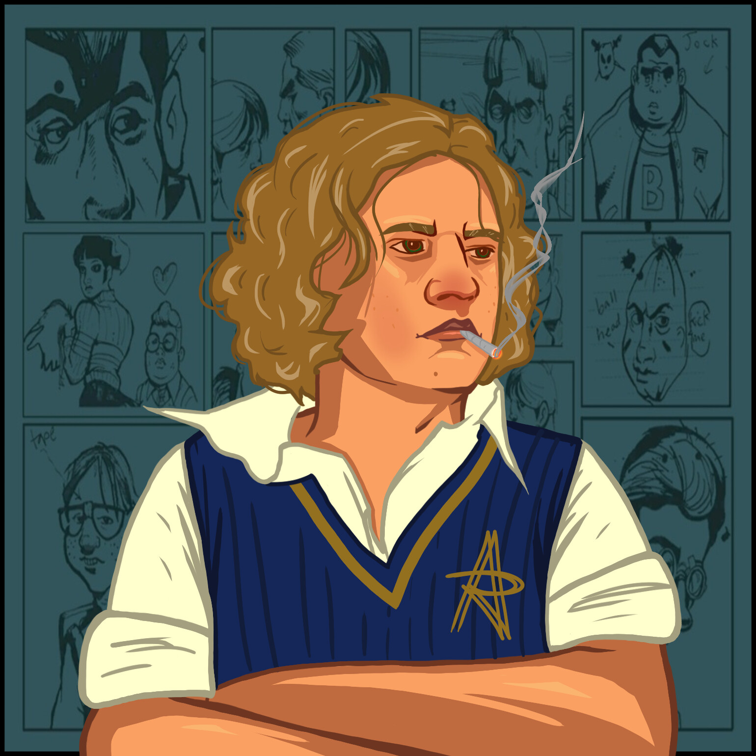 ArtStation - bully fan art