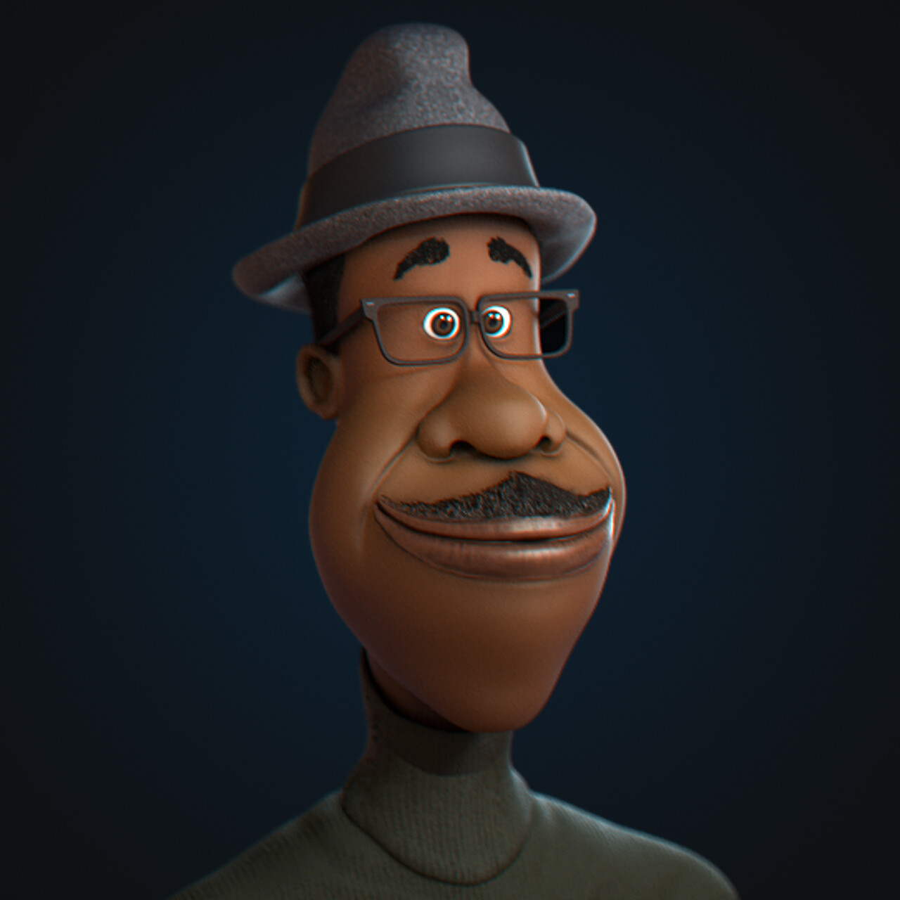 ArtStation - Joe Gardner (Soul Pixar)