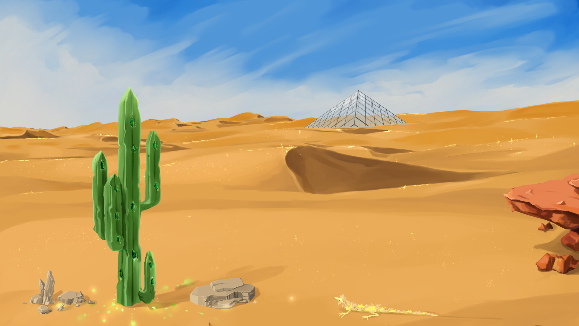ArtStation - Desert Concept Art