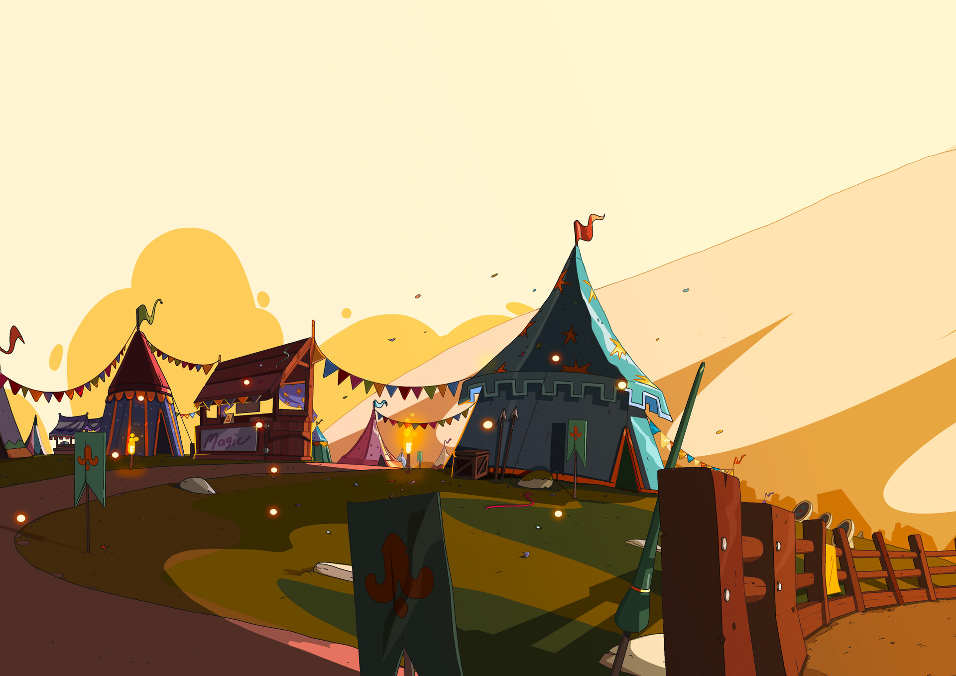 ArtStation - Fiera estiva