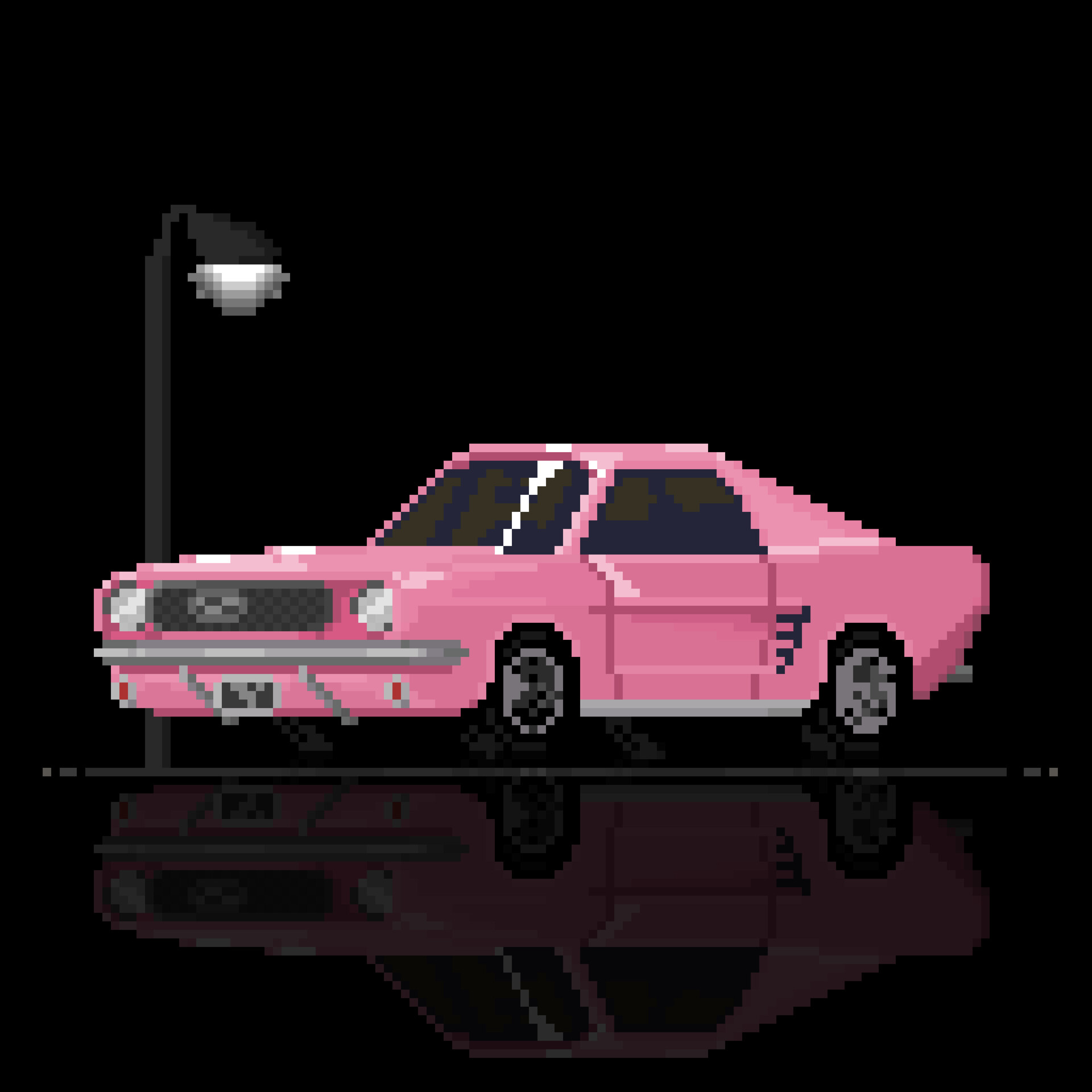 ArtStation - Driving at night in November