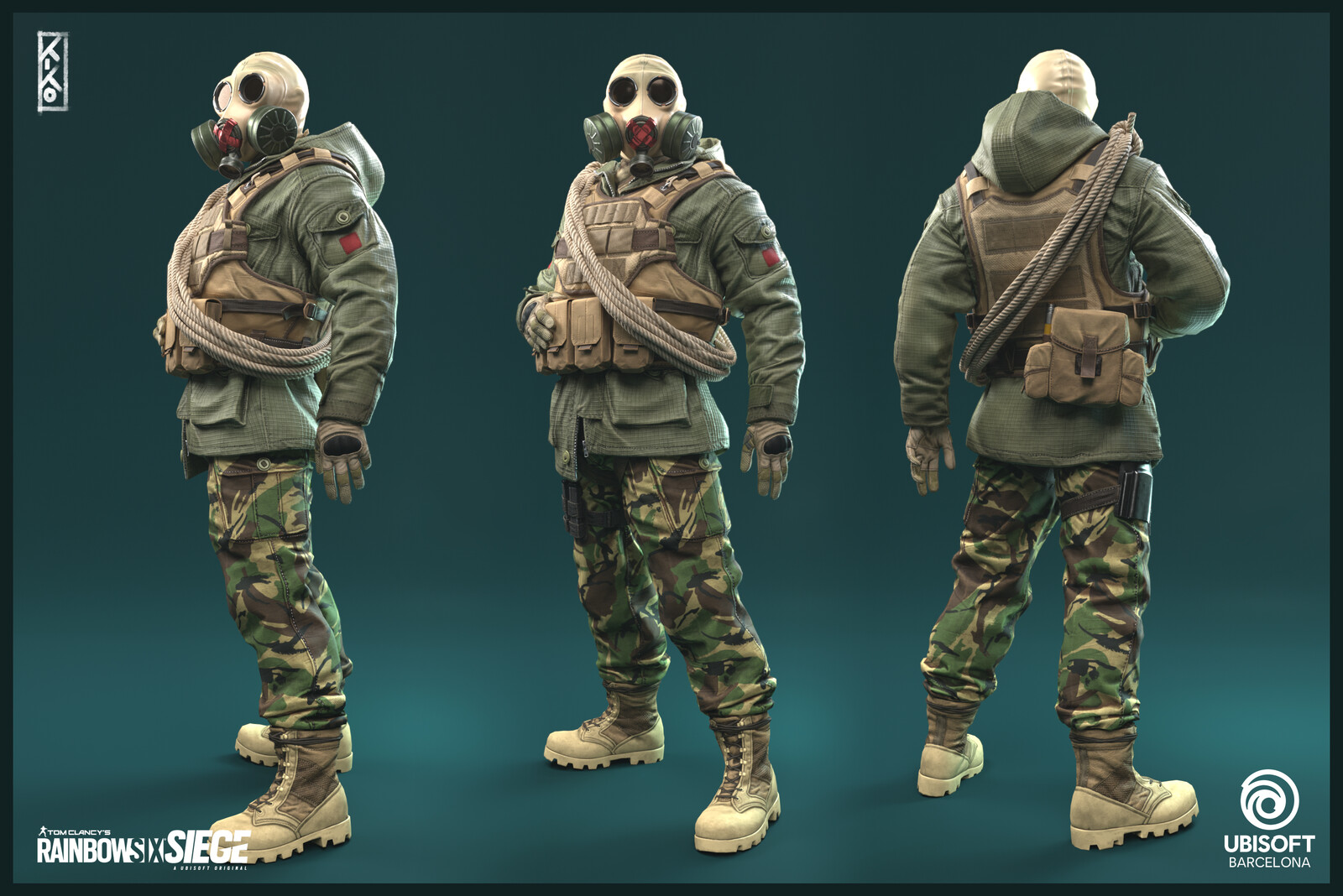 Francisco Gutiérrez Vázquez - Rainbow Six | Siege - Mute Battlepass ...