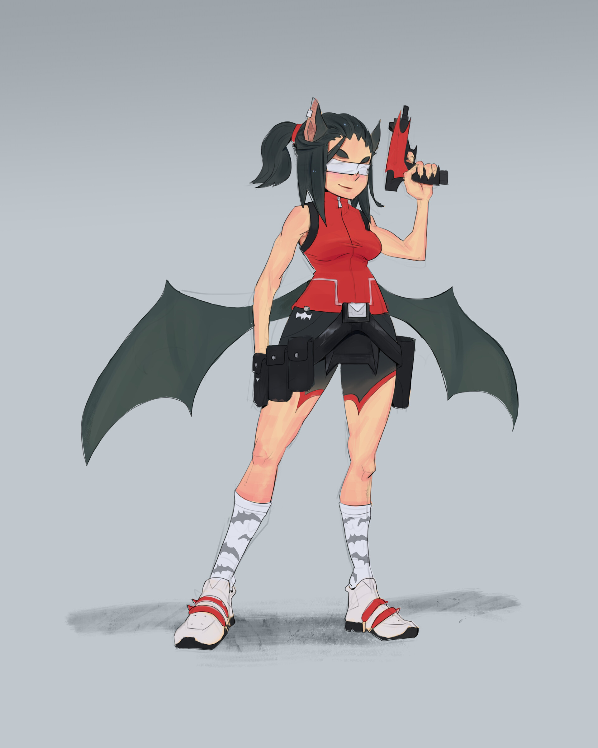 ArtStation - Bat girl