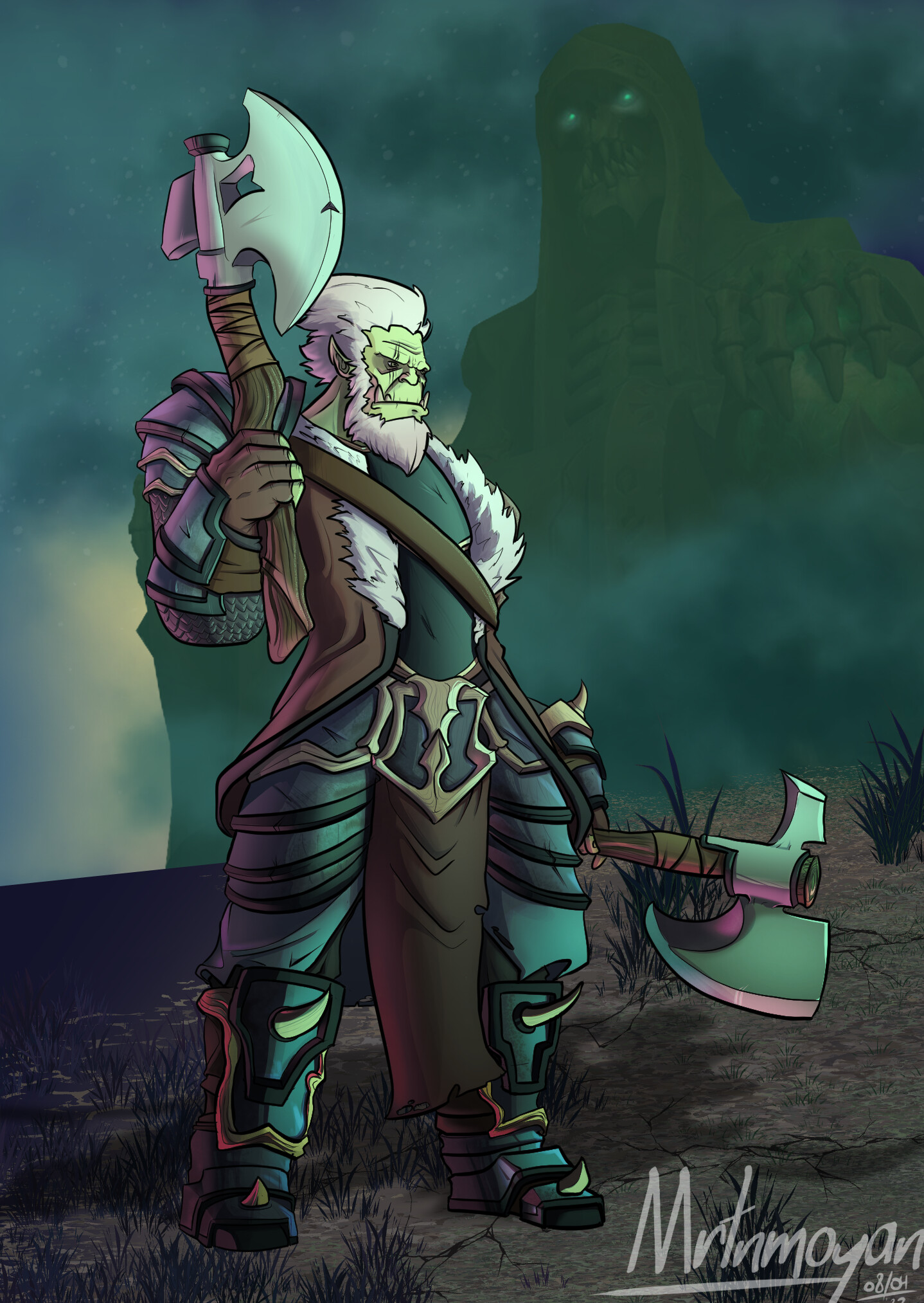 ArtStation - Drolgmourn (own character progression)