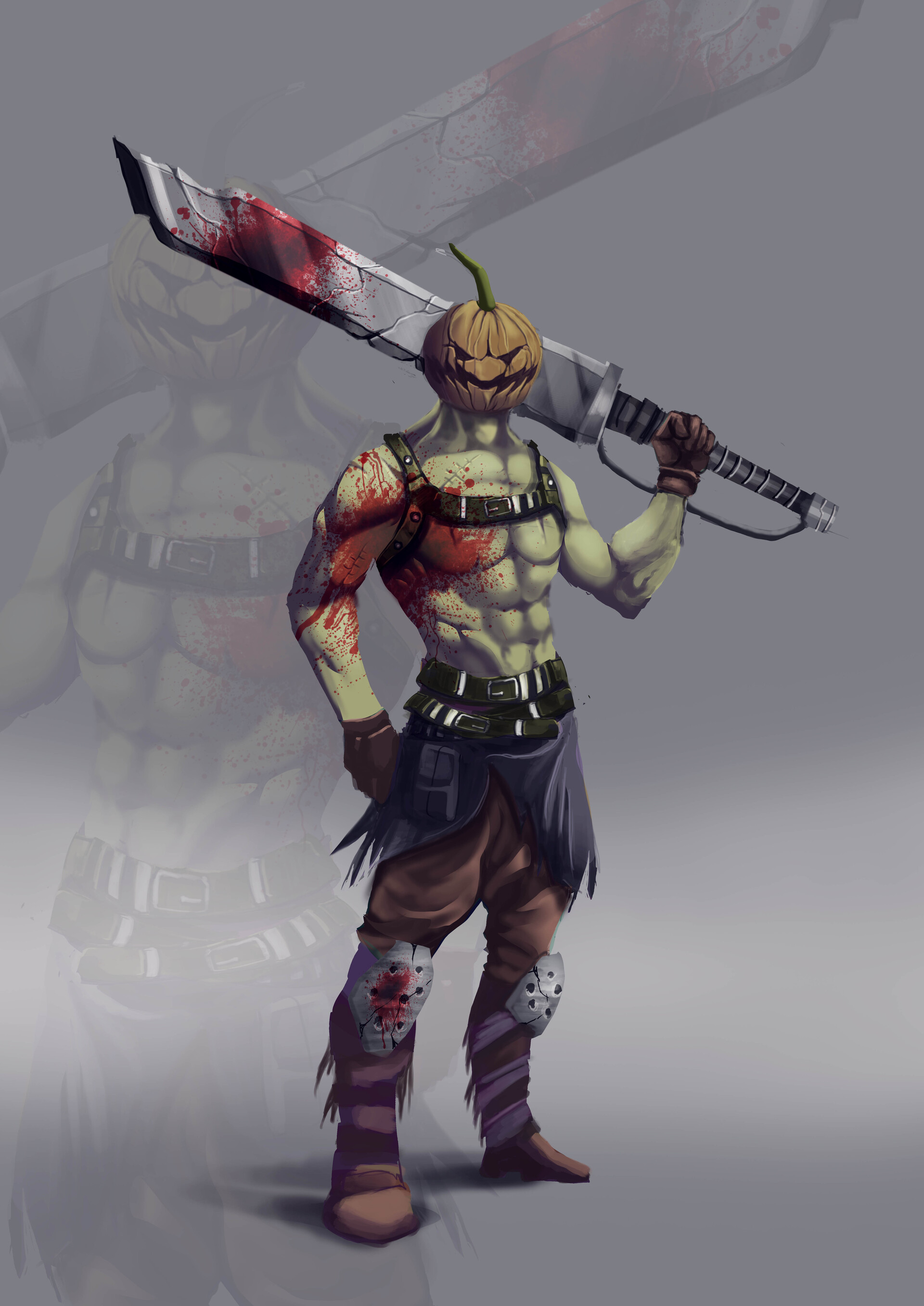 ArtStation - Bloody-pumpkin