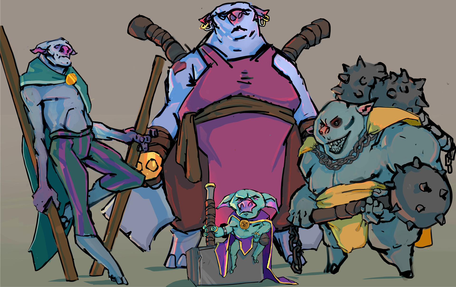 ArtStation - Goblin Gang