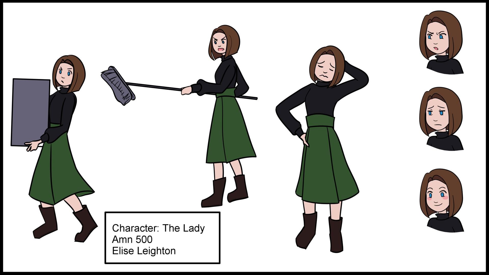 ArtStation - 3rd year final film - Character poses