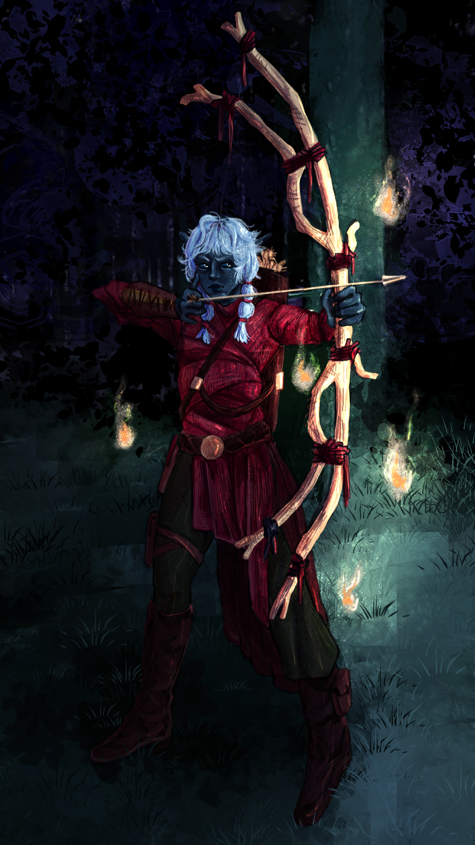 ArtStation - Drow Ranger