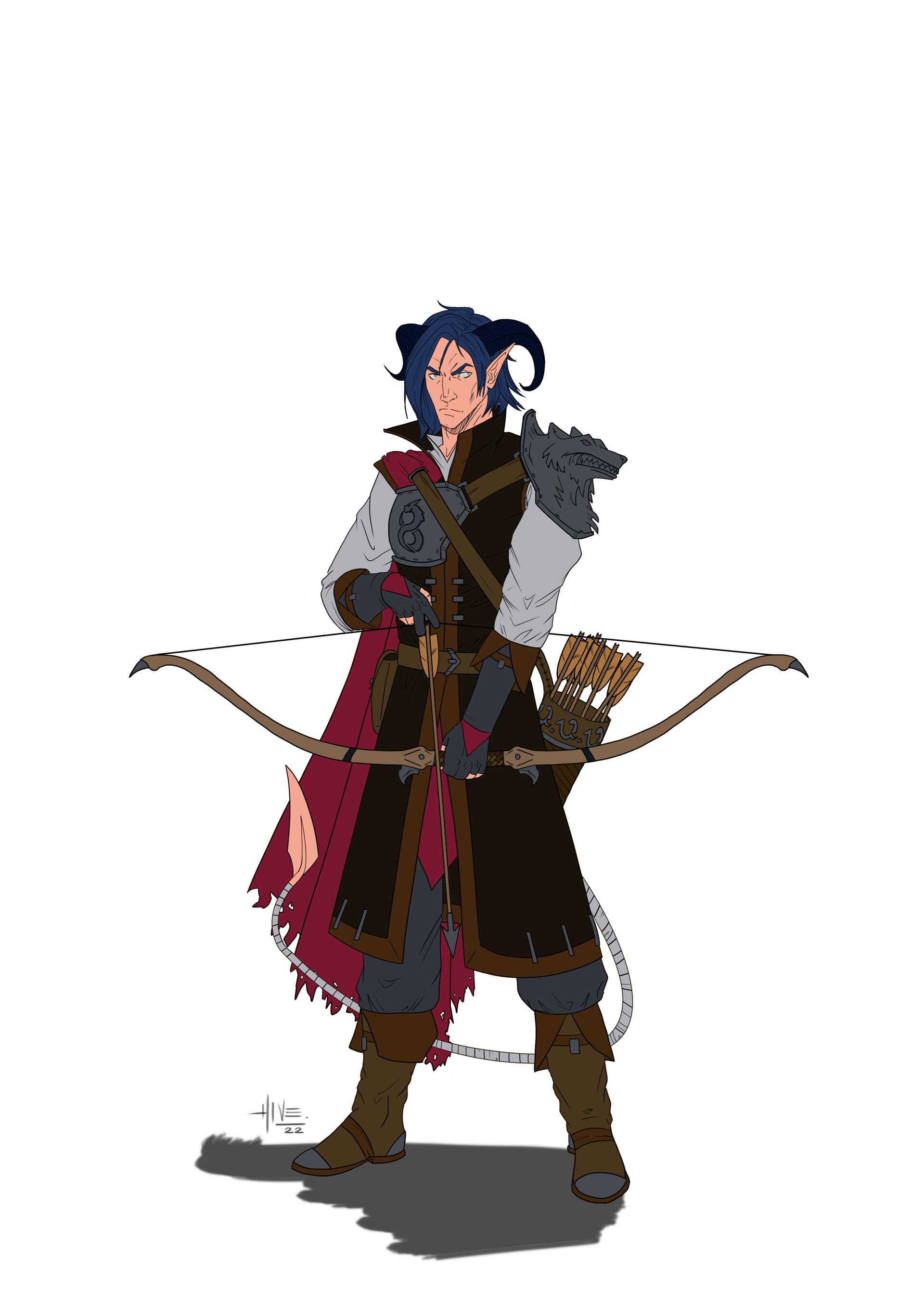 ArtStation - D&D Character - Costin Vanator