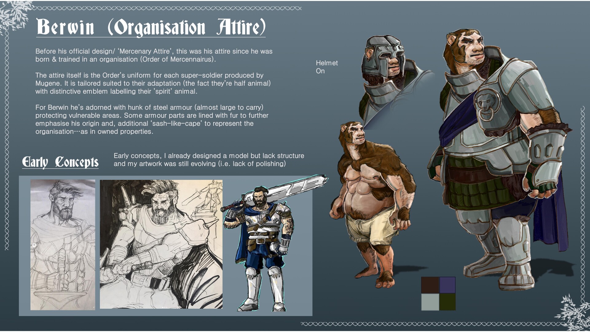 ArtStation - Berwin Sculpt (Alt. Attire)