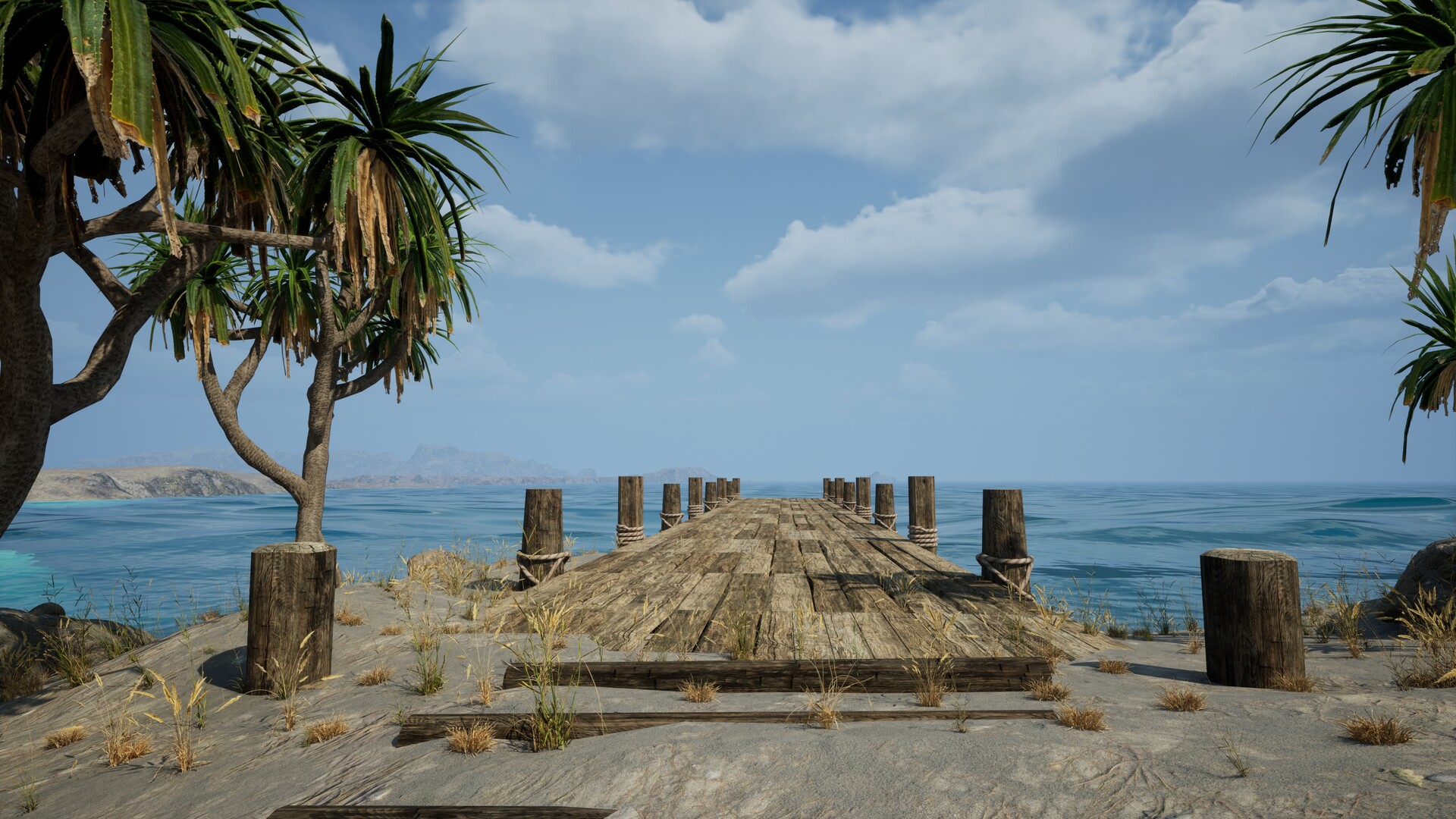 ArtStation - UE5 Landscape - Beach Biome