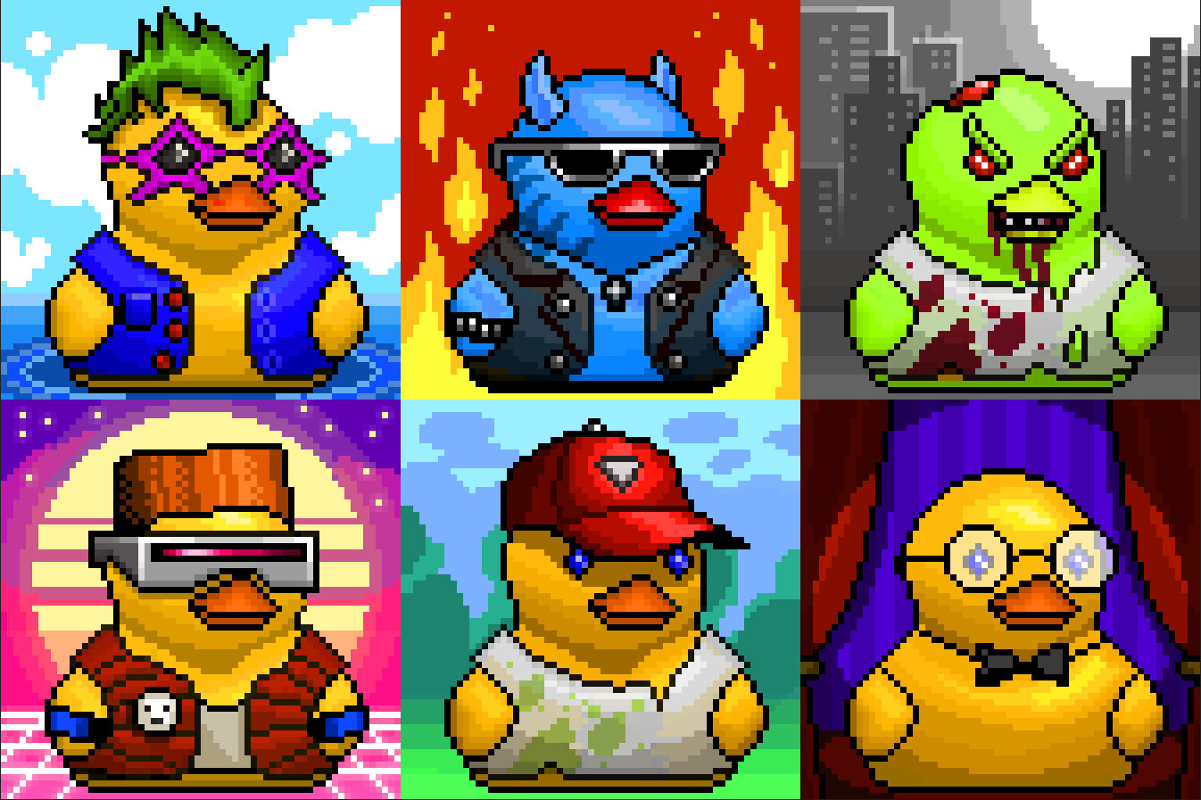 ArtStation - Pixel Art Duck