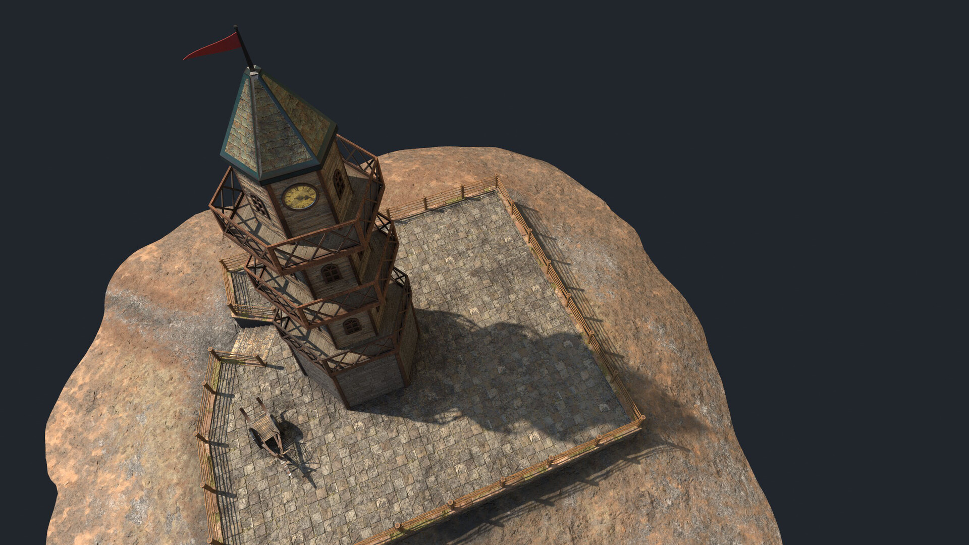 ArtStation - Medieval Tower