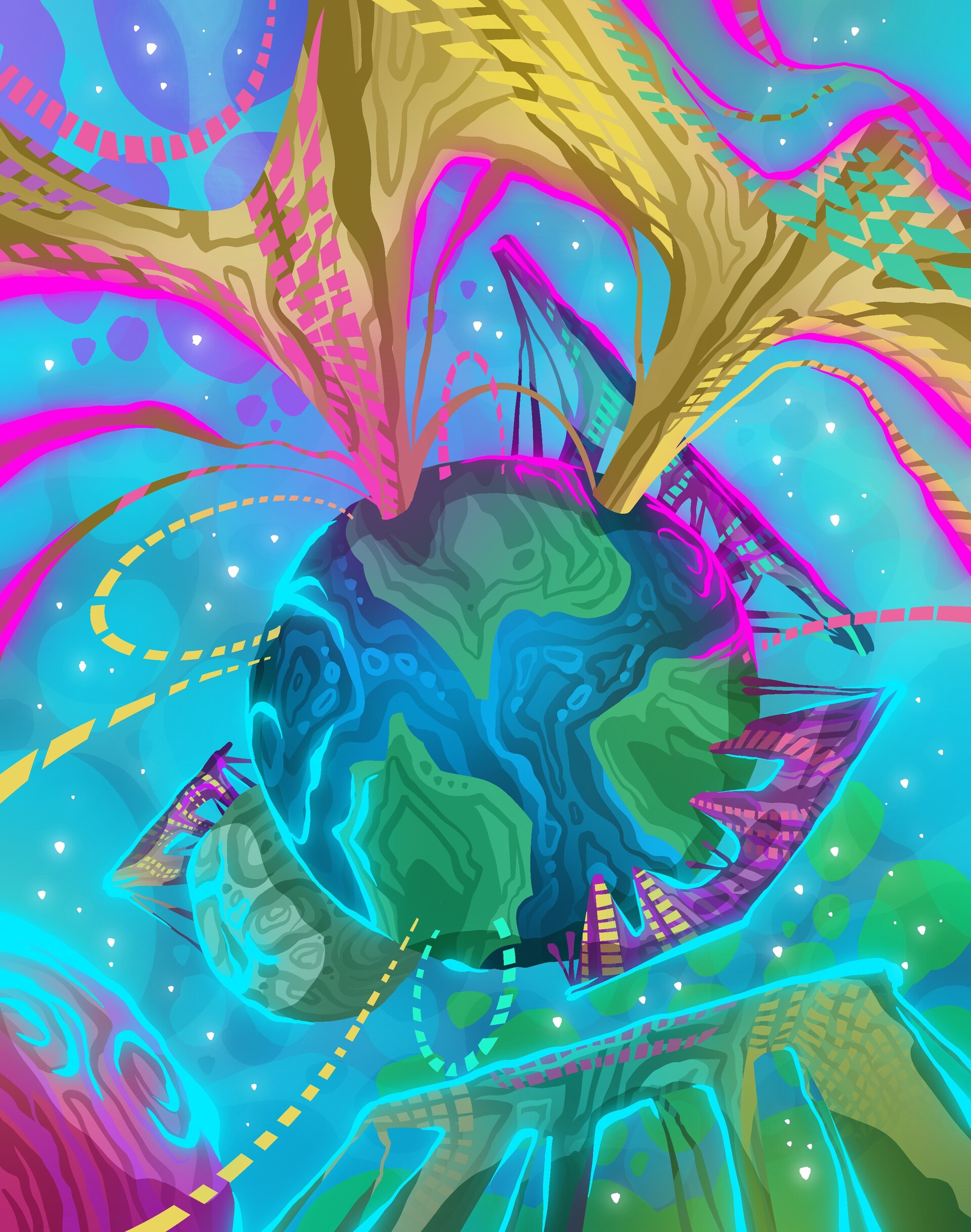 ArtStation - Fermiverse - Earthdance