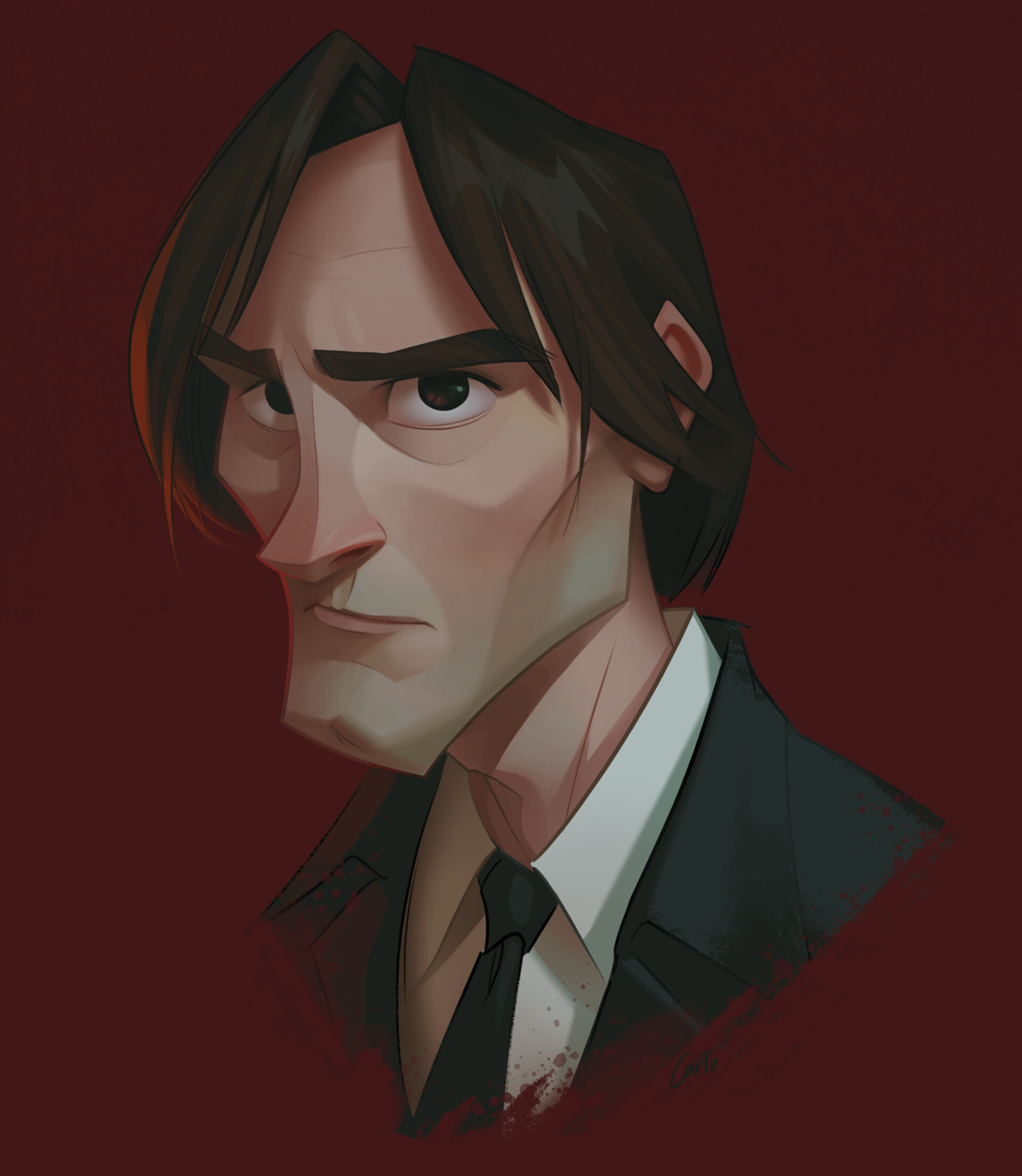 ArtStation - Bruce Wayne Fan Art