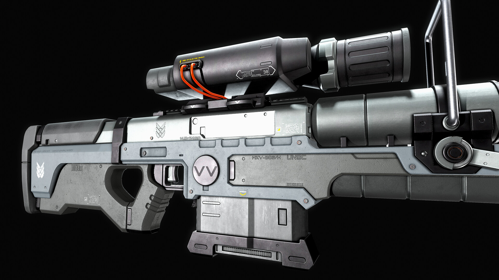 Jared Harris - Halo SRS99C- S2 Sniper Rifle: Far Isle