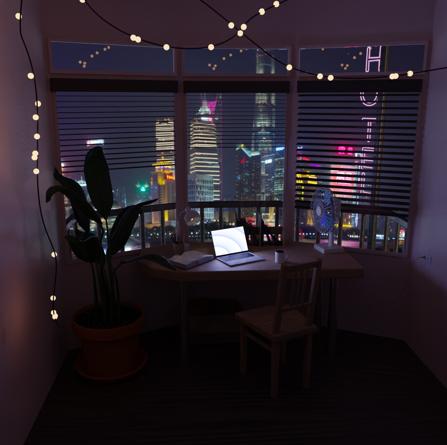 ArtStation - Rain animation