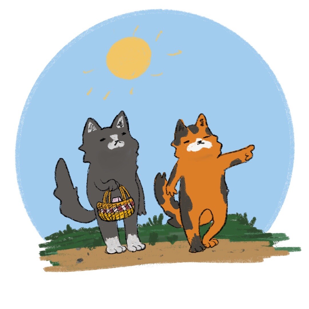 ArtStation - Concept art of cat characters