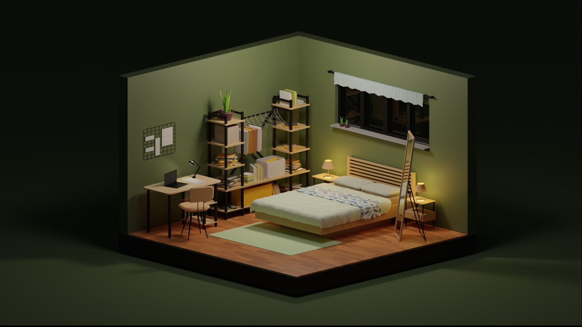 ArtStation - Isometric Room 1.0