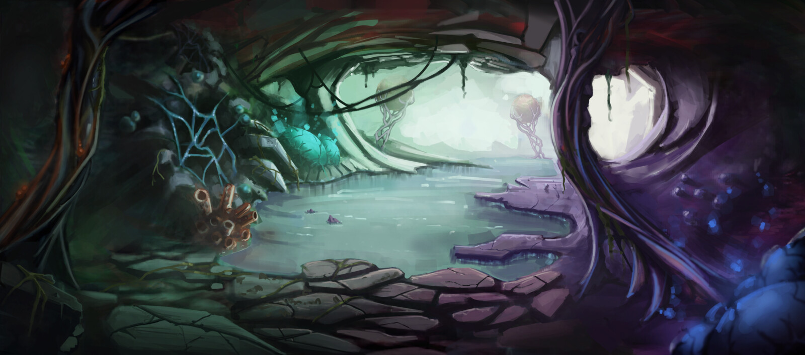 Ethan Salter - Hive Mine Environment & Assets